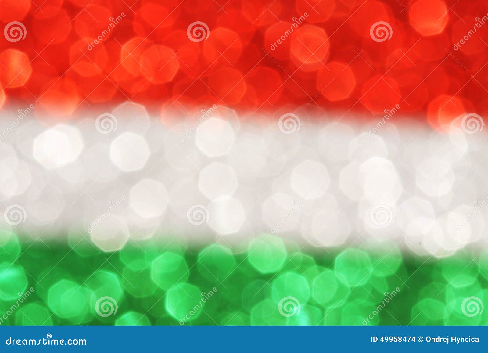 Green, Silver, Red Horizontal Stripes Abstract Background Stock Photo ...