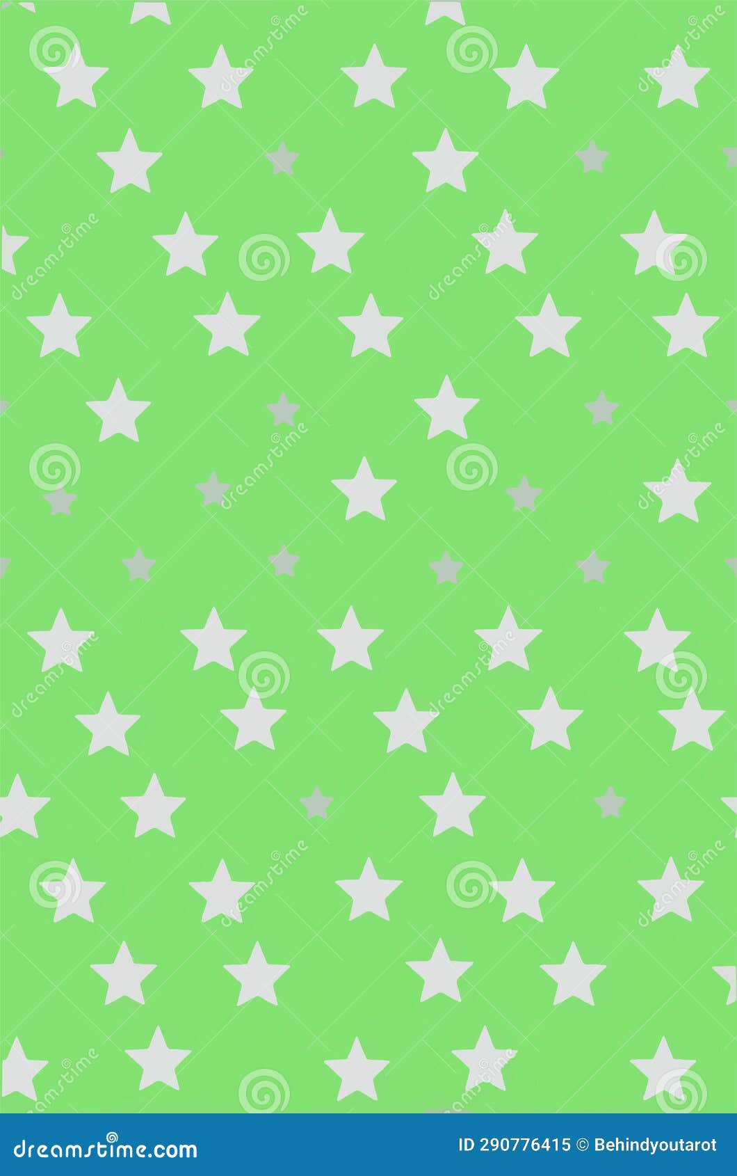 Green Simple Star Stripe Background Stock Illustration - Illustration ...