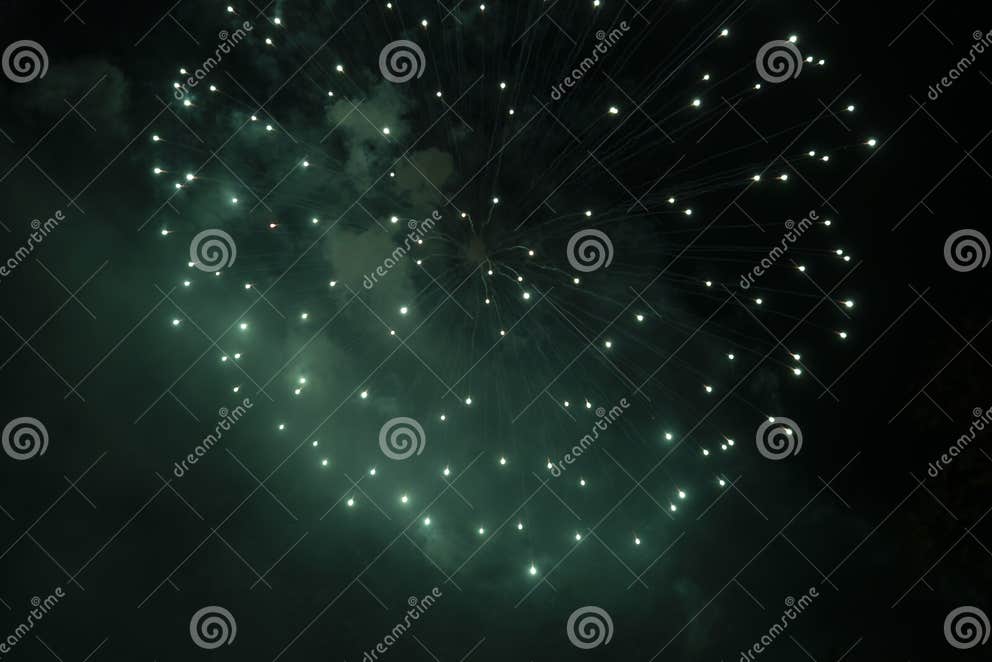 Green Sky Boom stock photo. Image of abstract, green - 327451274