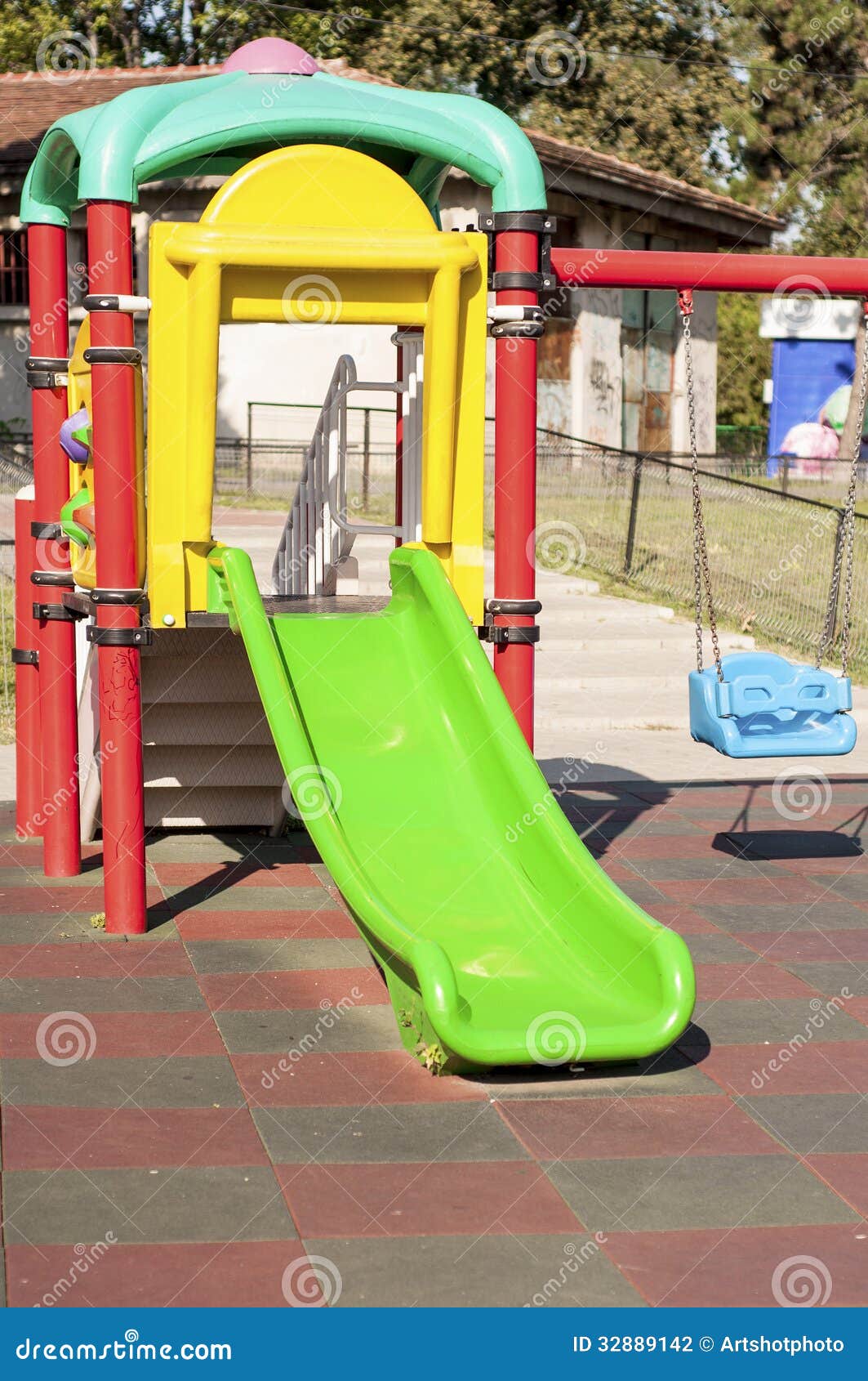 Green Slide Door Corrugated Metal Texture Stock Photo | CartoonDealer ...