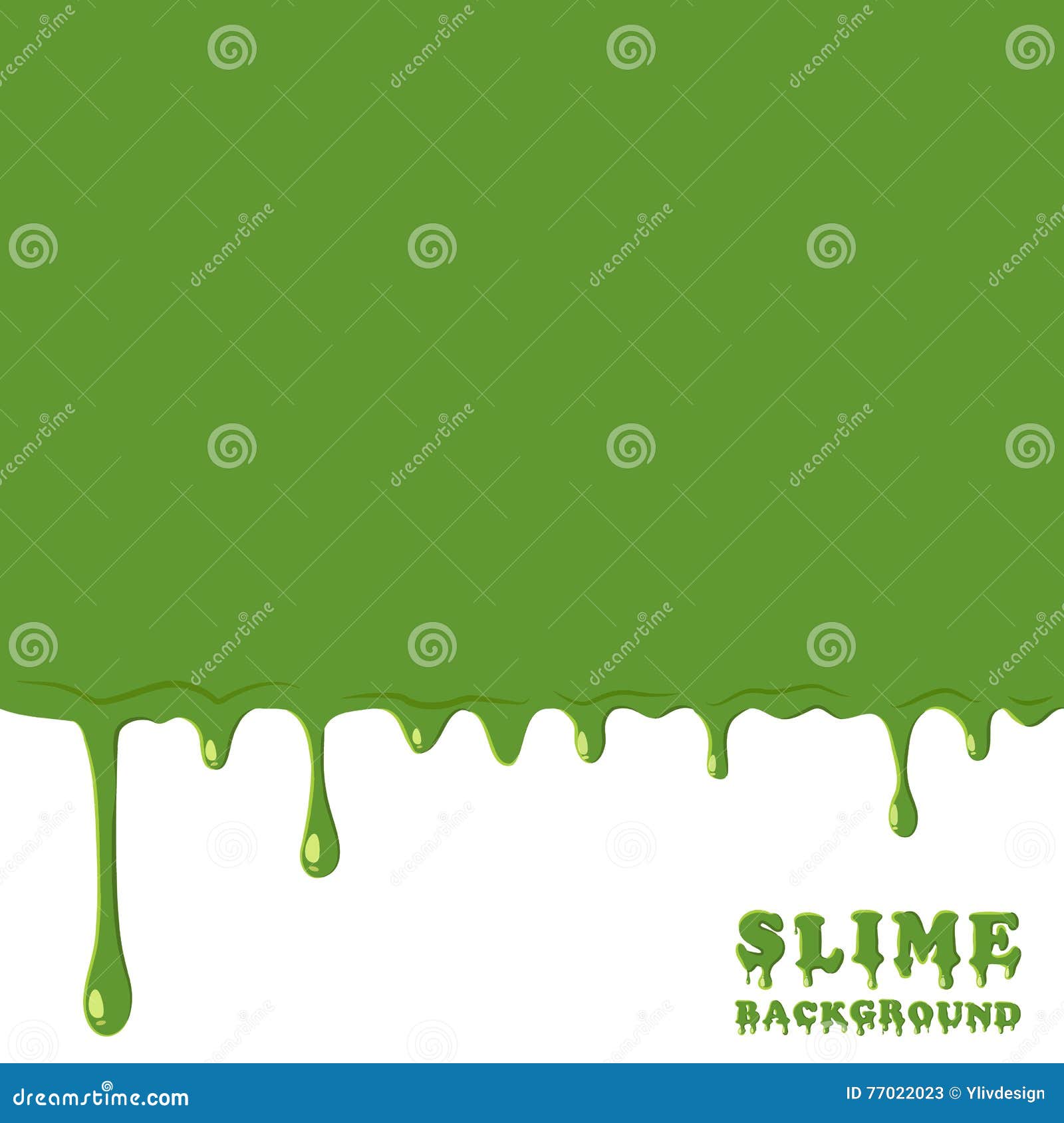 Set Of Dripping Oozing Slime Design Vector Illustration | CartoonDealer ...