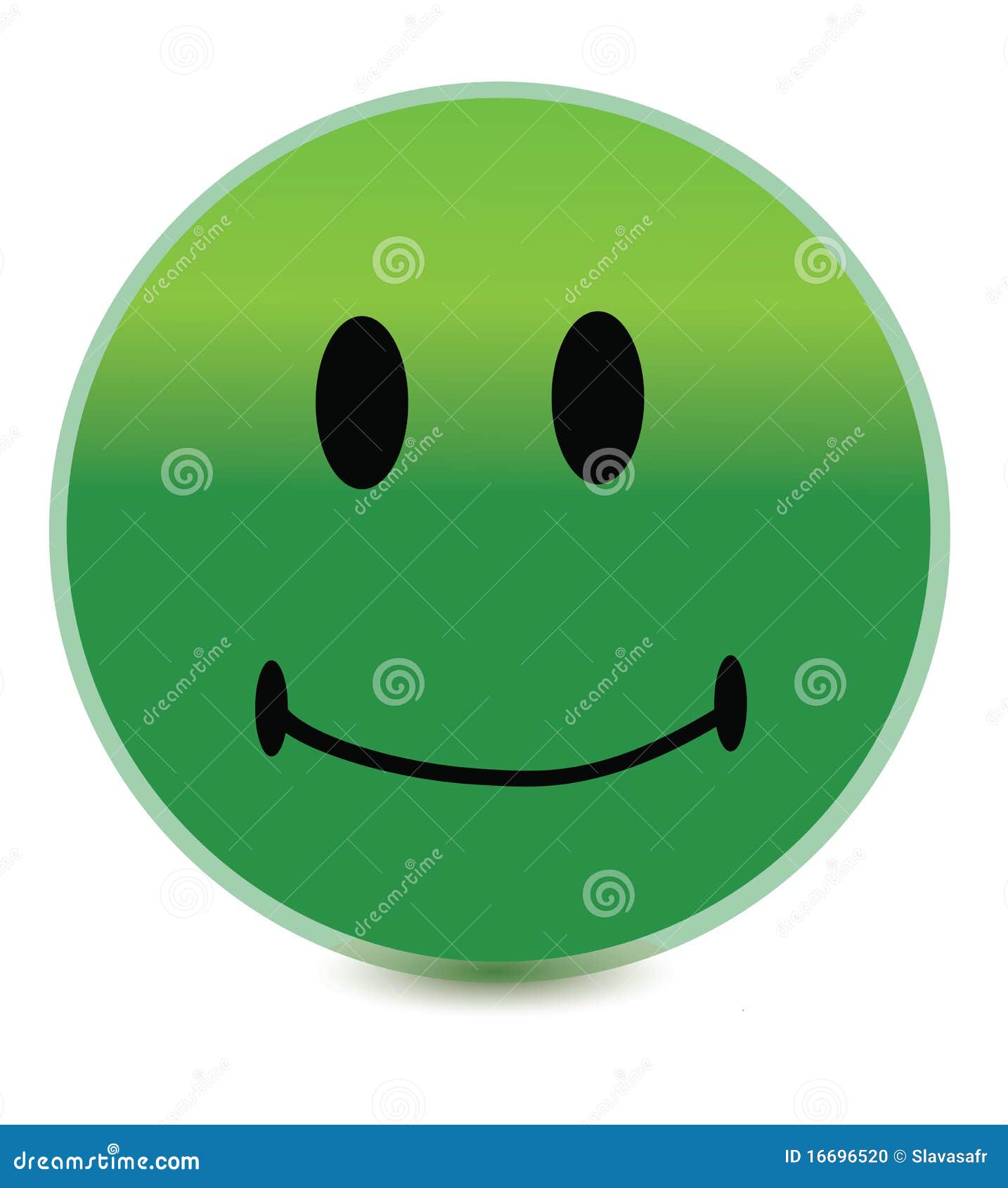 Green smile stock illustration. Illustration of conceptual - 16696520