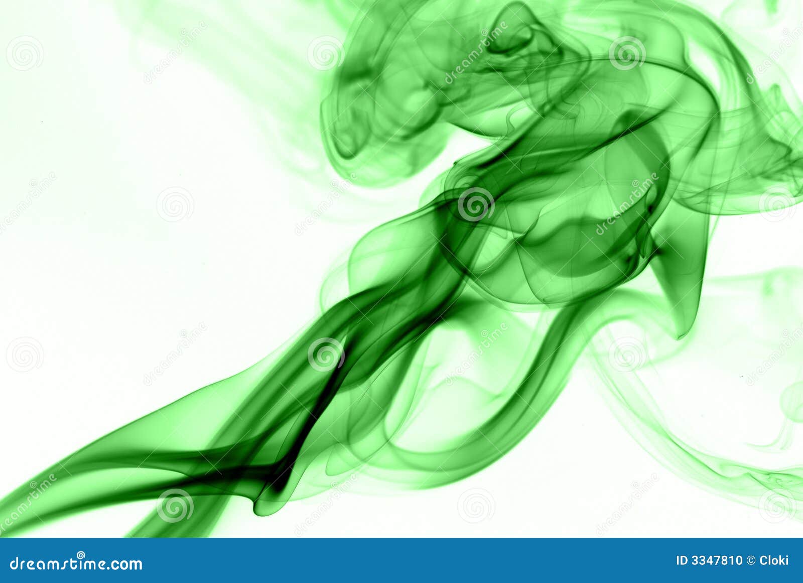 Green Smoke stock photo. Image of smoke, colored, green - 3347810