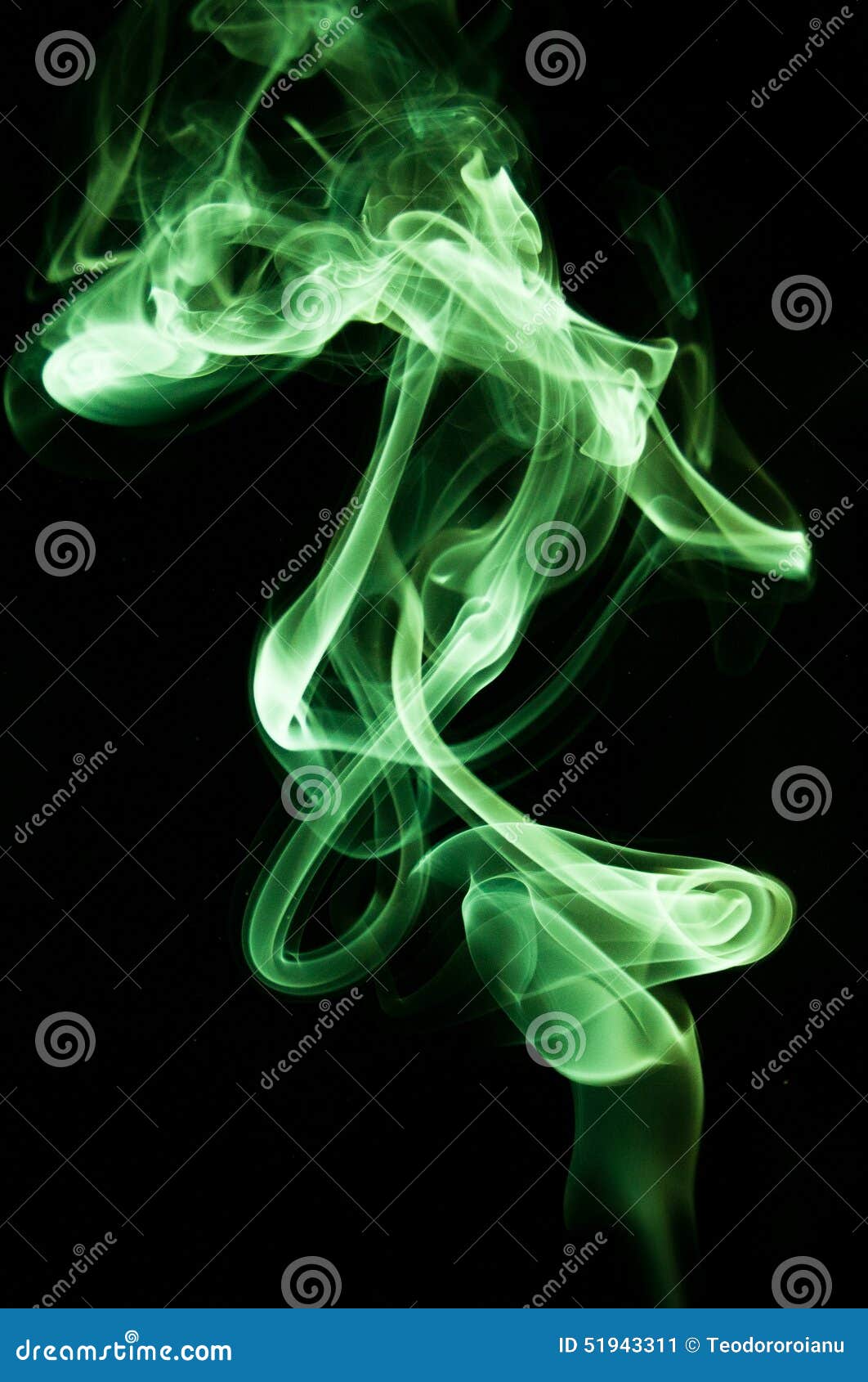Green smoke stock image. Image of abstract, move, transparent - 51943311