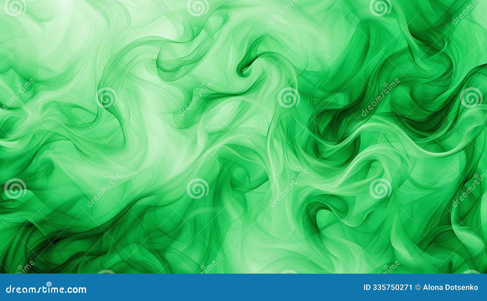 Green Smoke Texture Background, Backdrop, Wallpaper Stock Illustration ...