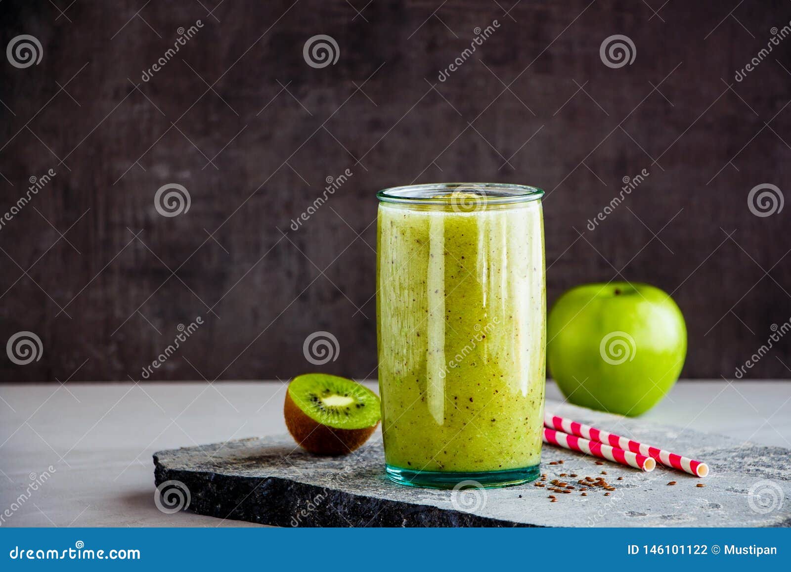 Green smoothie jar stock photo. Image of delicious, kiwi - 146101122