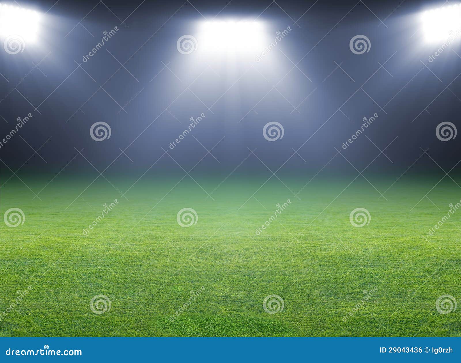 Green soccer field stock photo. Image of leisure, illumination - 29043436
