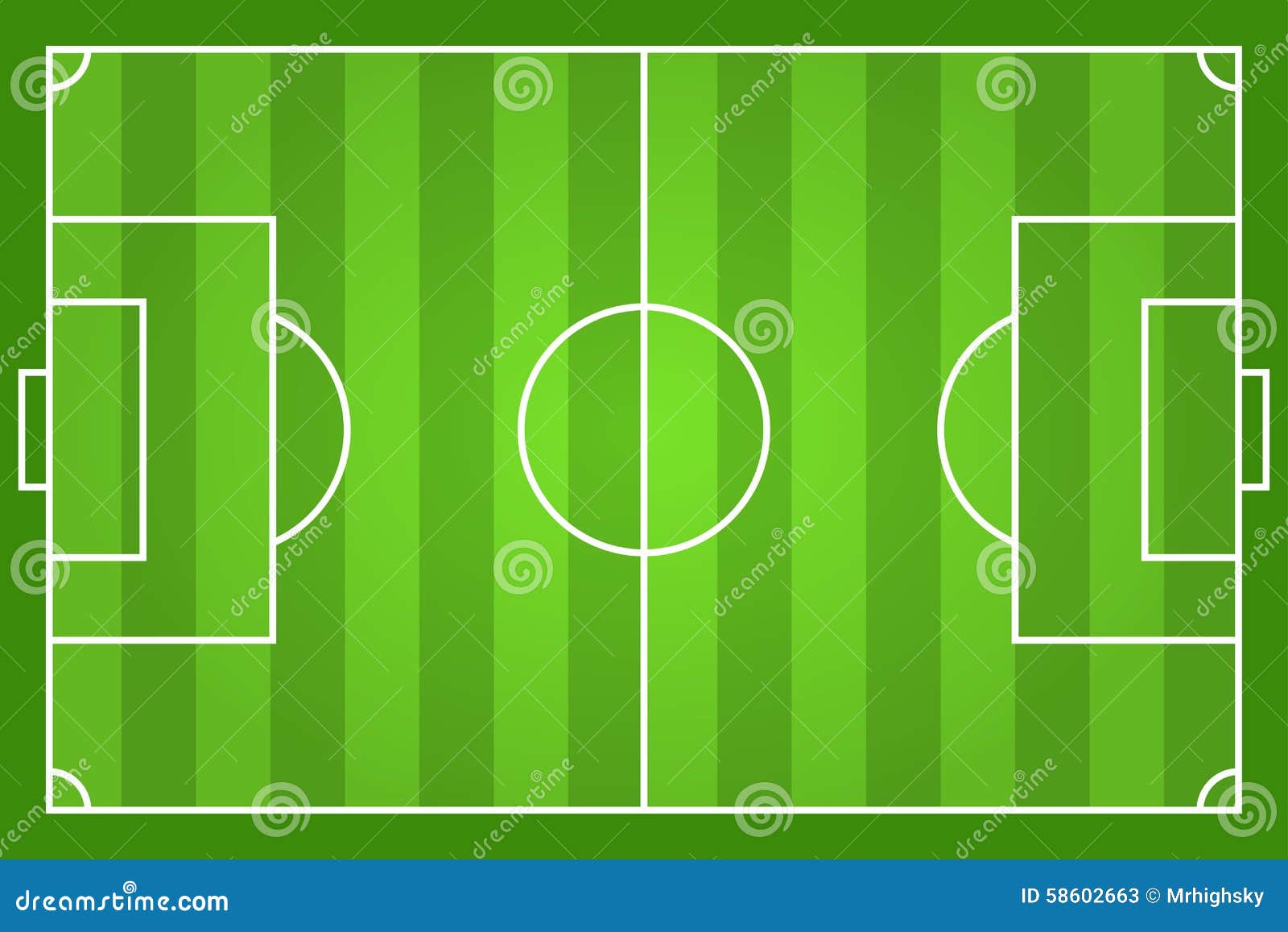 Green Soccer Field Ground Line / Green Football Field Ground Line ...