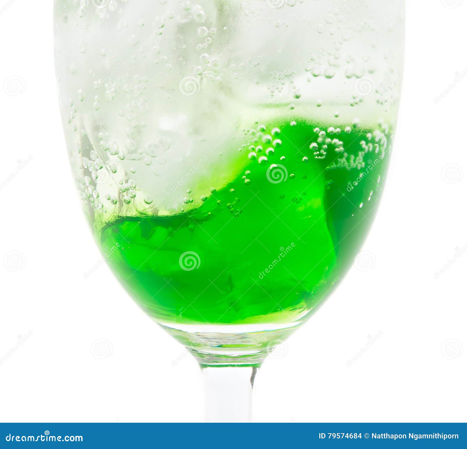 Green soda stock photo. Image of soft, drinks, water - 79574684