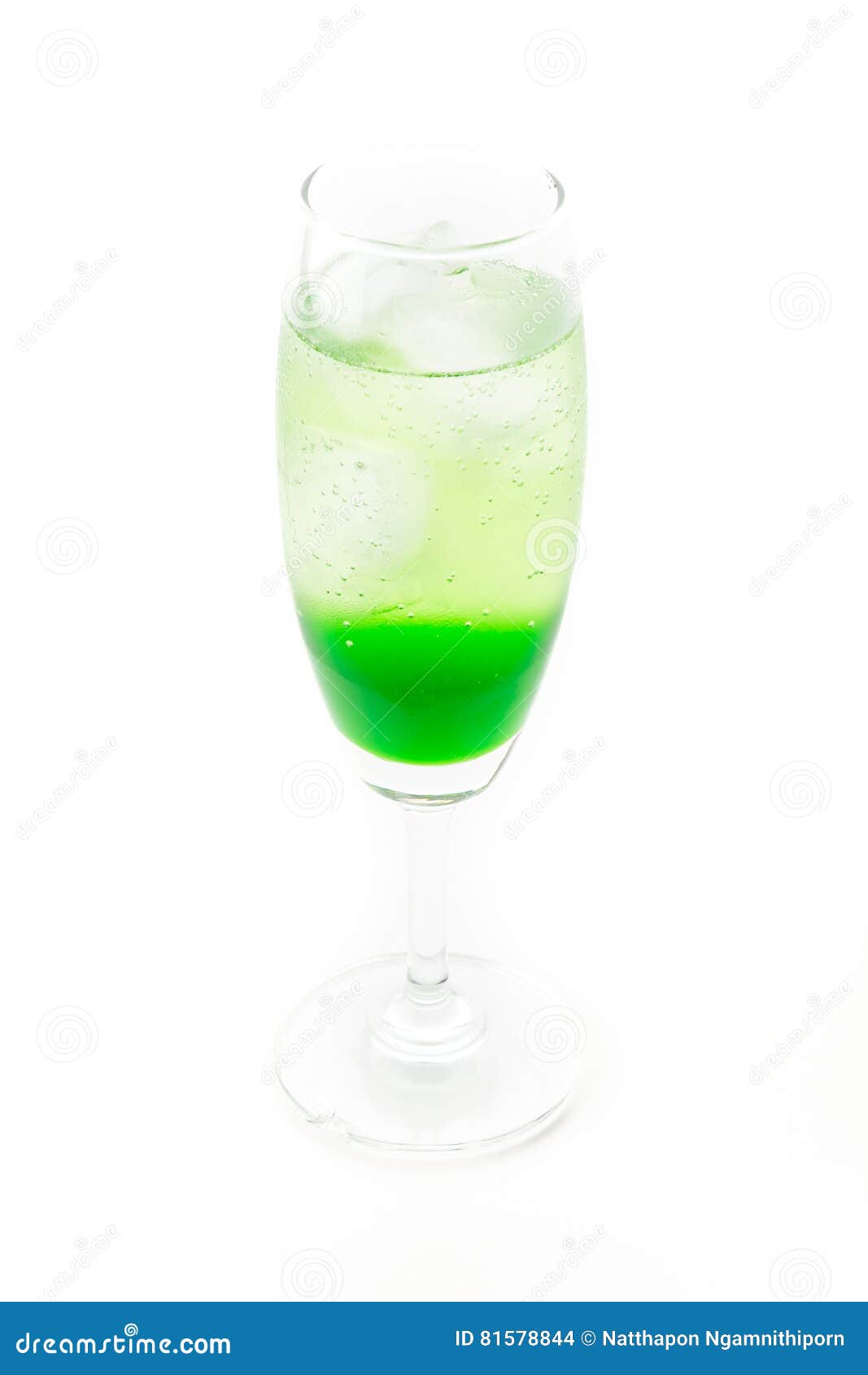 Green soda stock photo. Image of glass, fizzy, soda, cold - 81578844