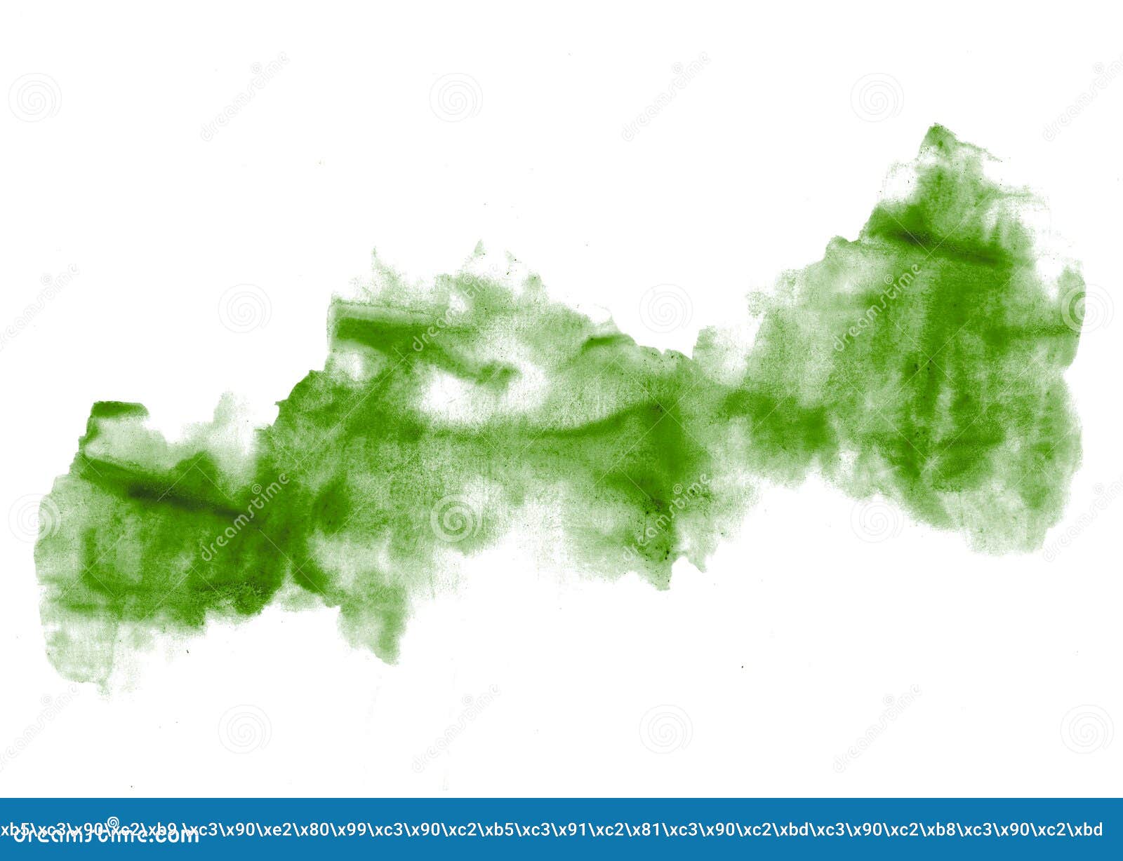 Green Soft Background with Watercolor Splash Stock Photo - Image of ...