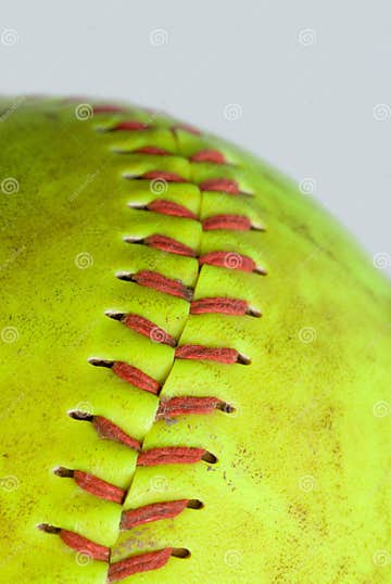 Green softball stock photo. Image of abstract, green, ball - 5337018