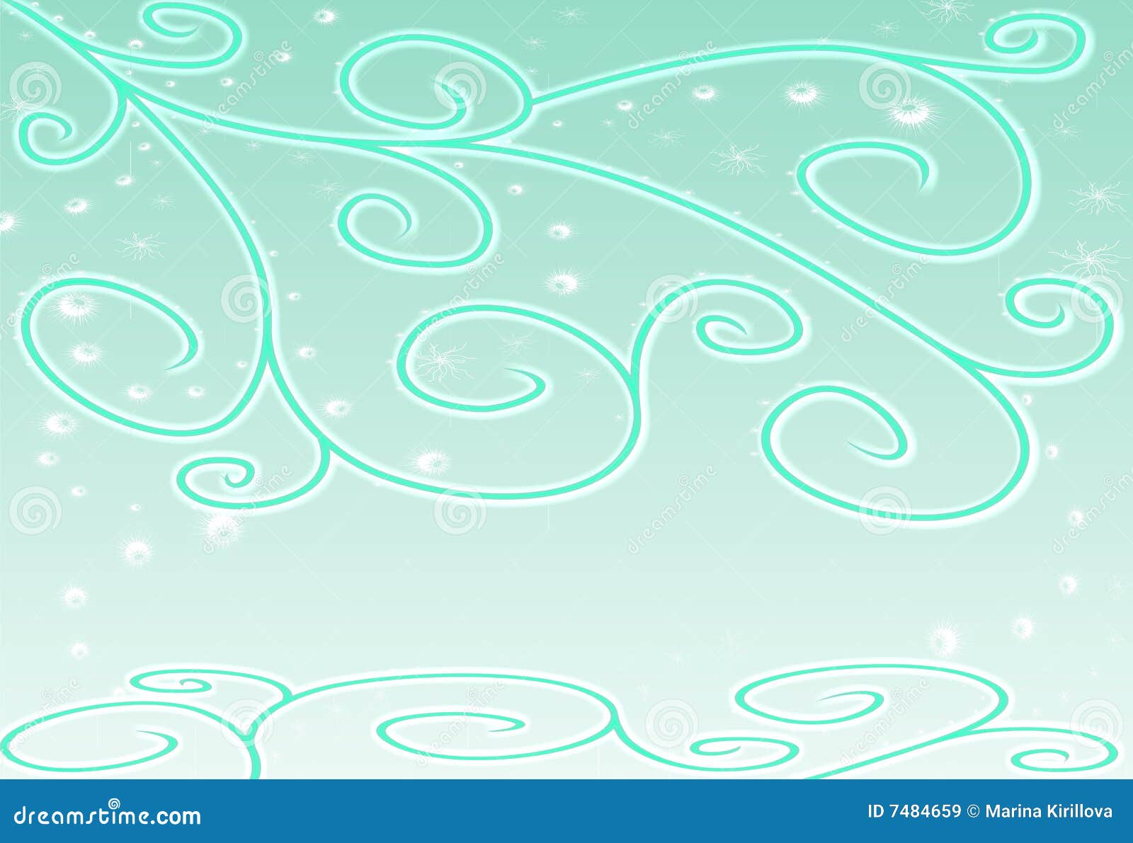Green sparkling pattern stock vector. Illustration of ornamental - 7484659