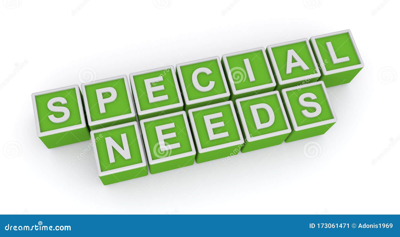 Special needs on white stock illustration. Illustration of icon - 173061471