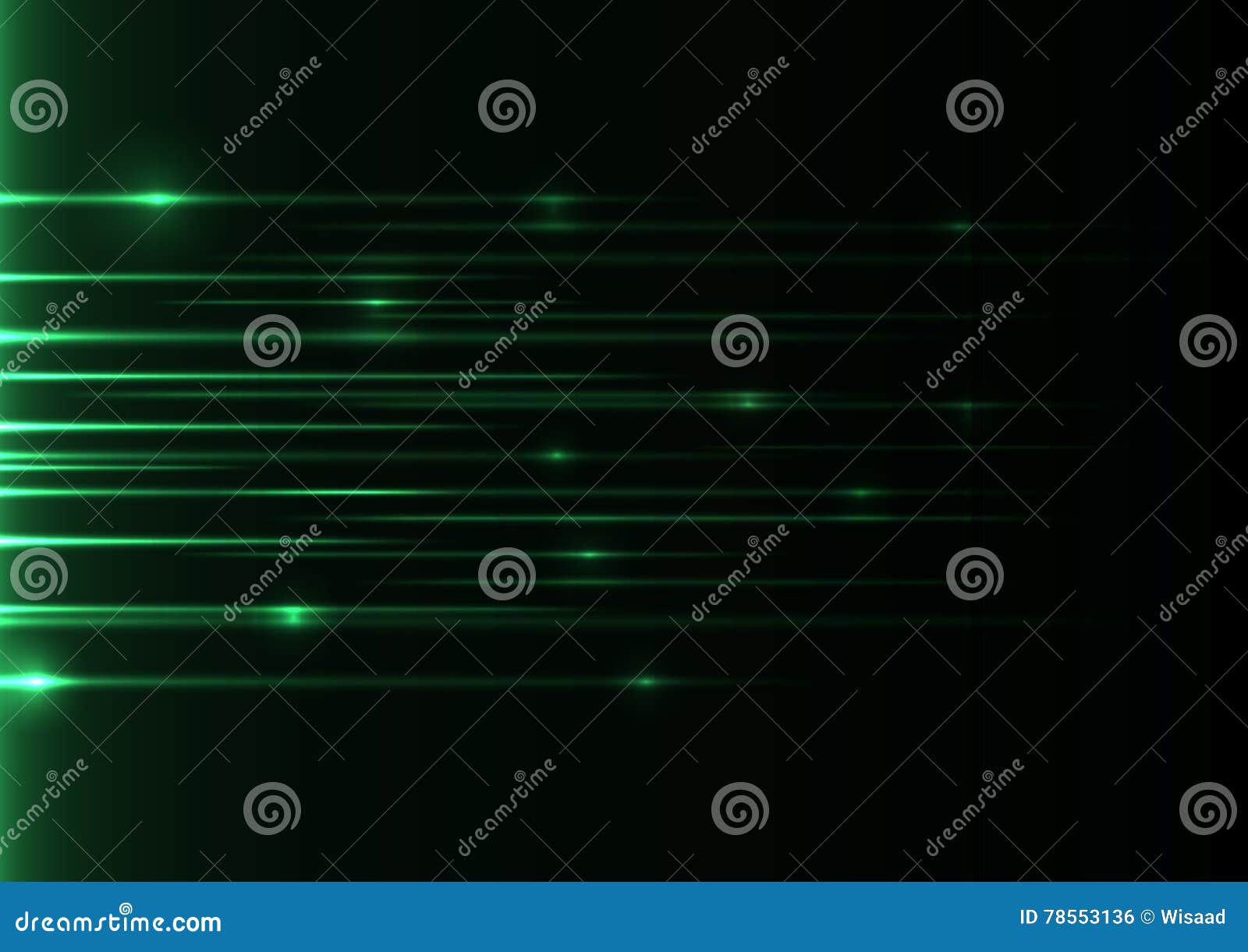Green speed laser stock vector. Illustration of line - 78553136