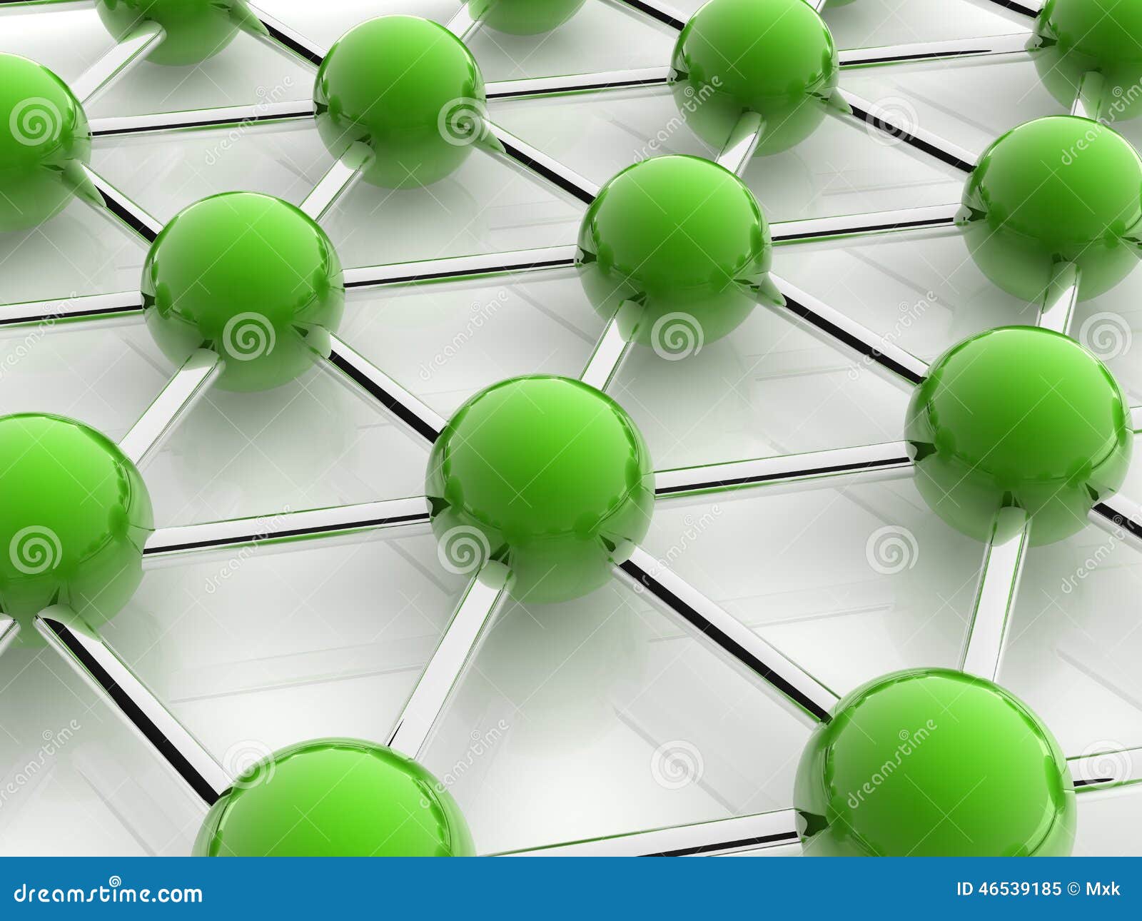 Green spheres stock illustration. Illustration of geometric - 46539185