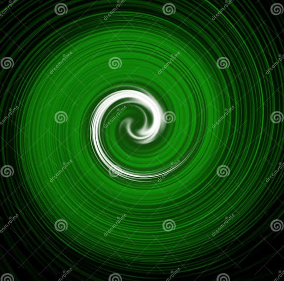 Green spiral wallpaper stock illustration. Illustration of gradient ...