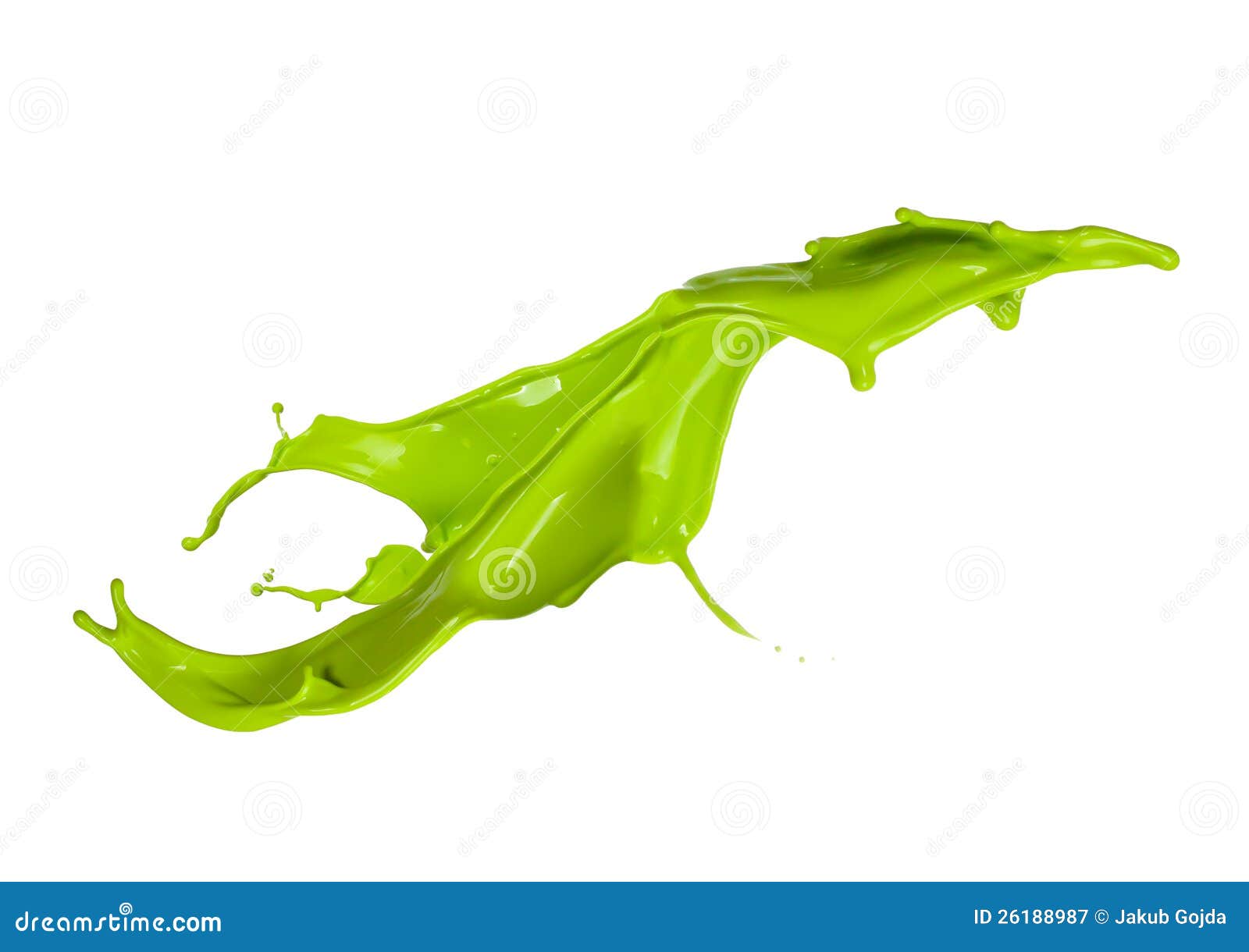 Green splash stock image. Image of artistic, paint, drop - 26188987