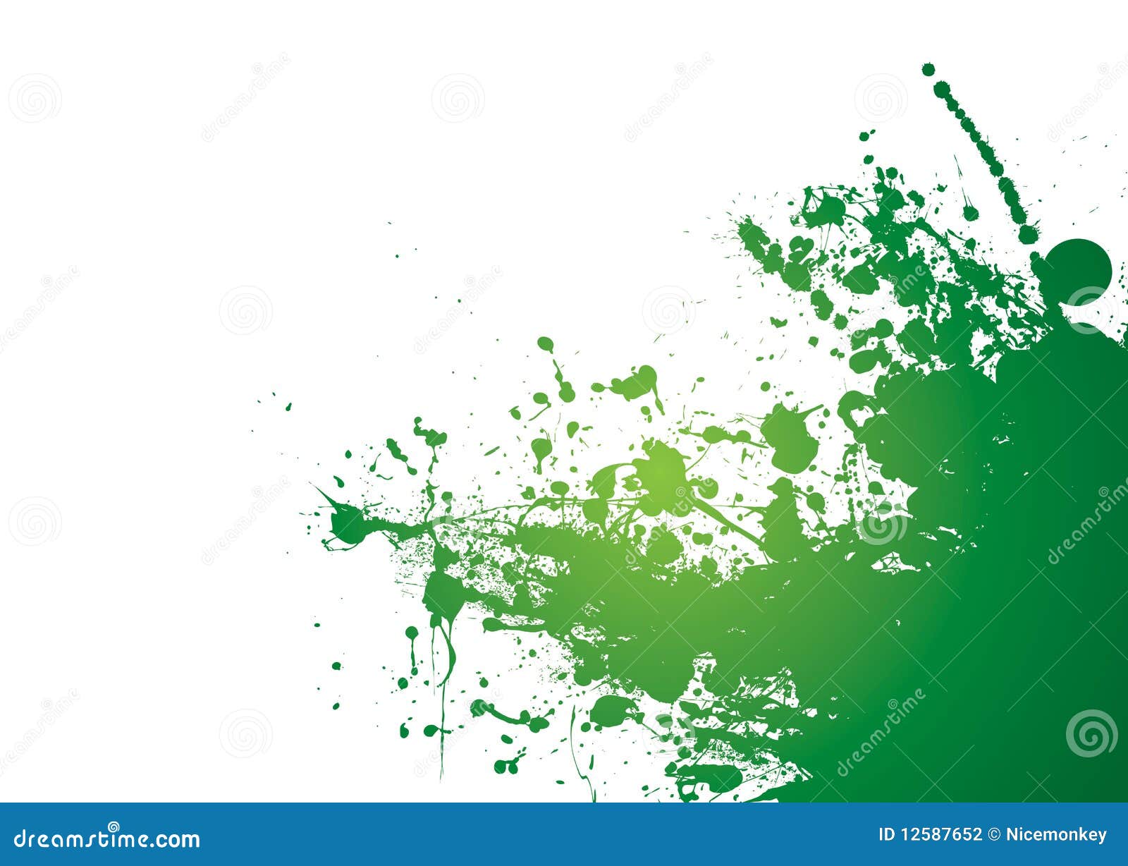 Splat Green Stock Photography | CartoonDealer.com #1042976