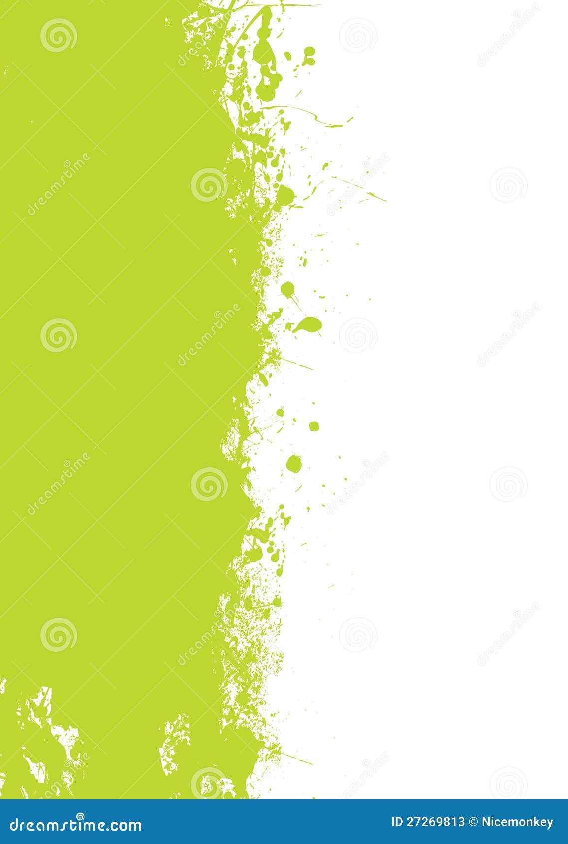 Green splat grunge stock illustration. Illustration of border - 27269813