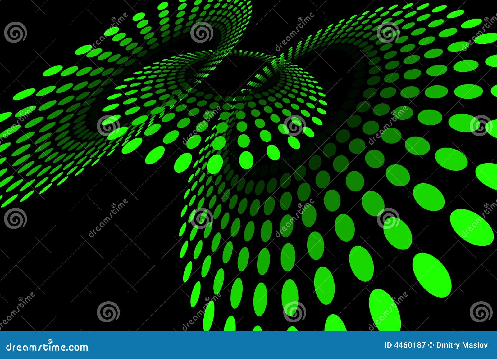 Green Spot Background stock vector. Illustration of three - 4460187