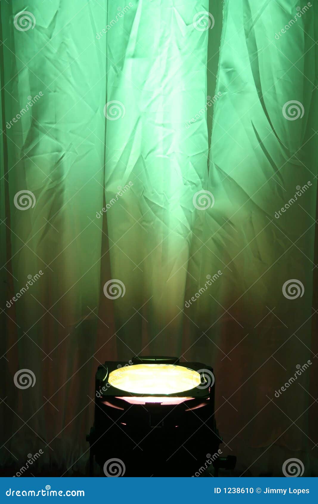Green Spotlight stock photo. Image of background, shade - 1238610