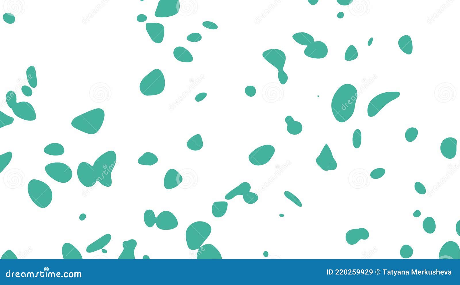 Green Spots on a White Background, Vector Background. Stock Vector ...