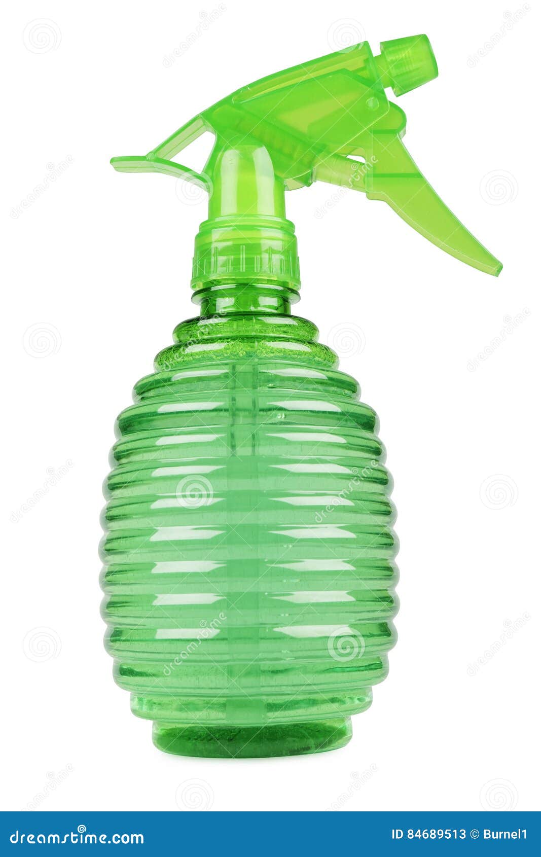 Green spray bottle stock image. Image of sprayer, isolated - 84689513