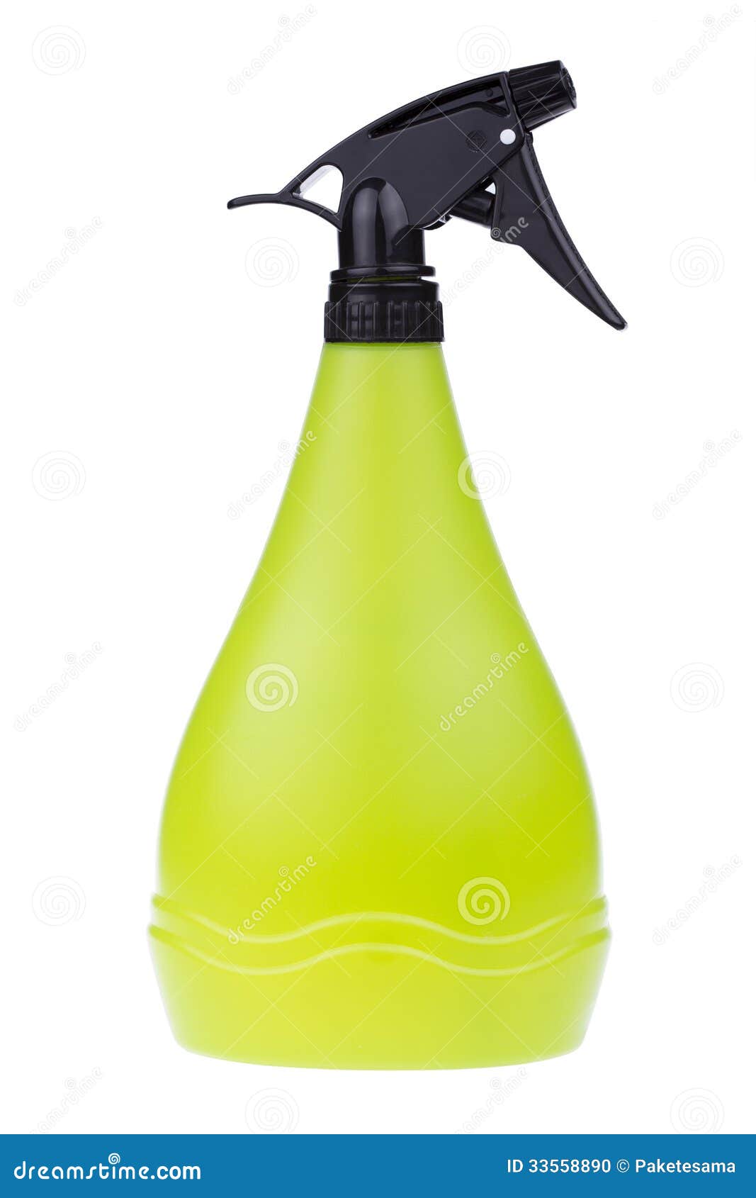 Green spray bottle stock photo. Image of plastic, appliance - 33558890