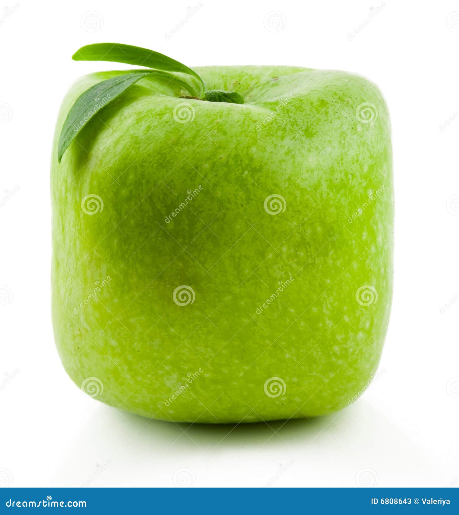 Green Square apple stock image. Image of genetic, organic - 6808643