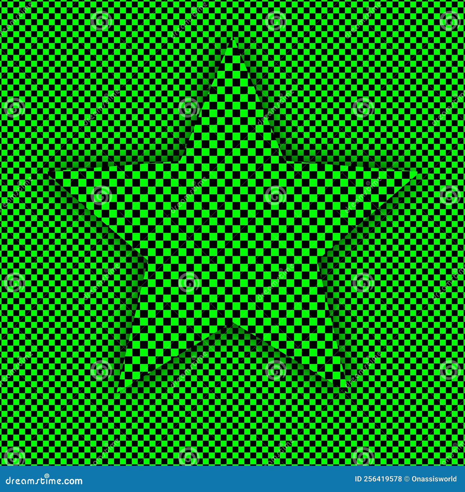 Green Square Background Pixels Bits Abstract Background Shapes Blurs ...