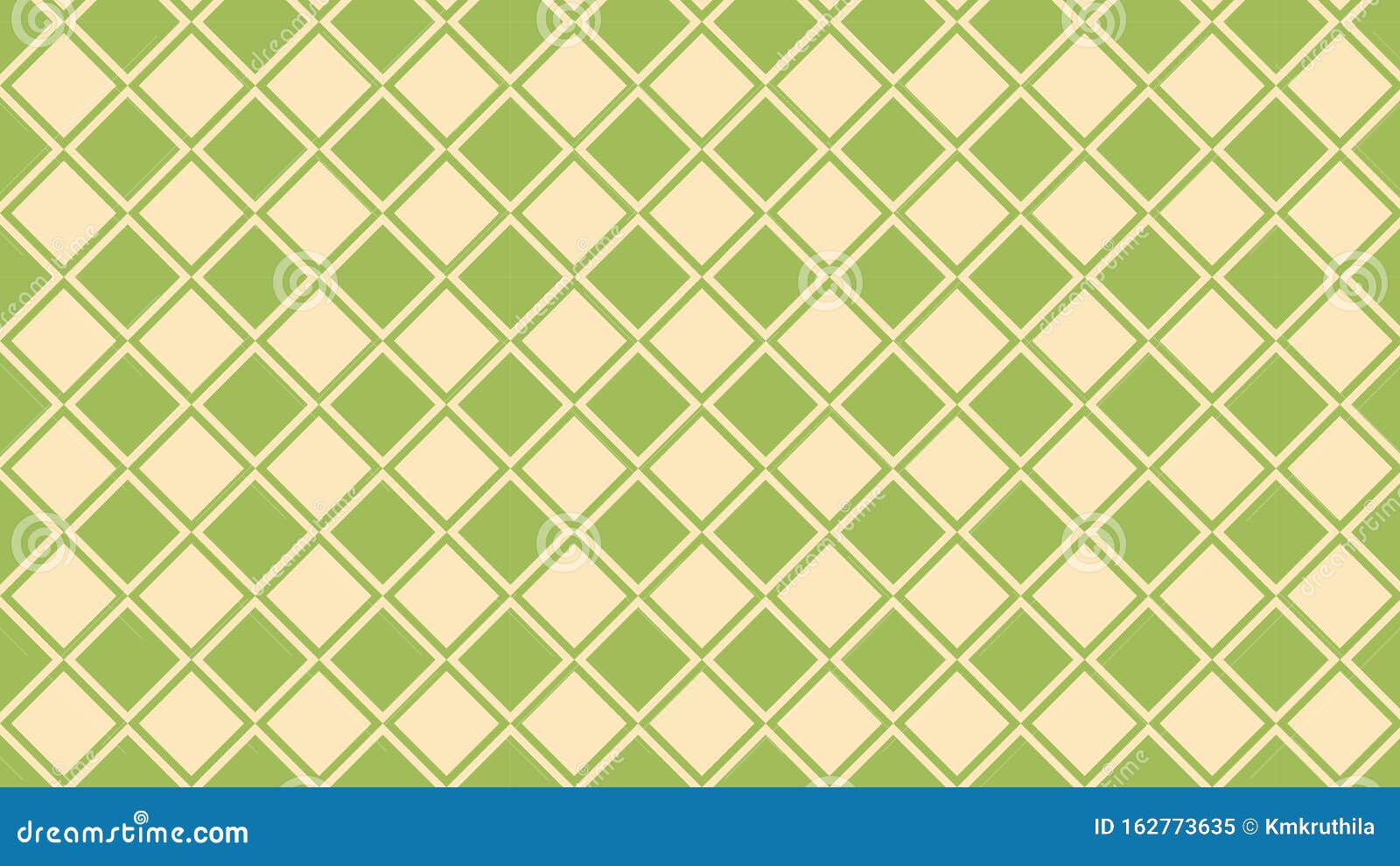 Green Square Pattern stock vector. Illustration of seamless - 162773635