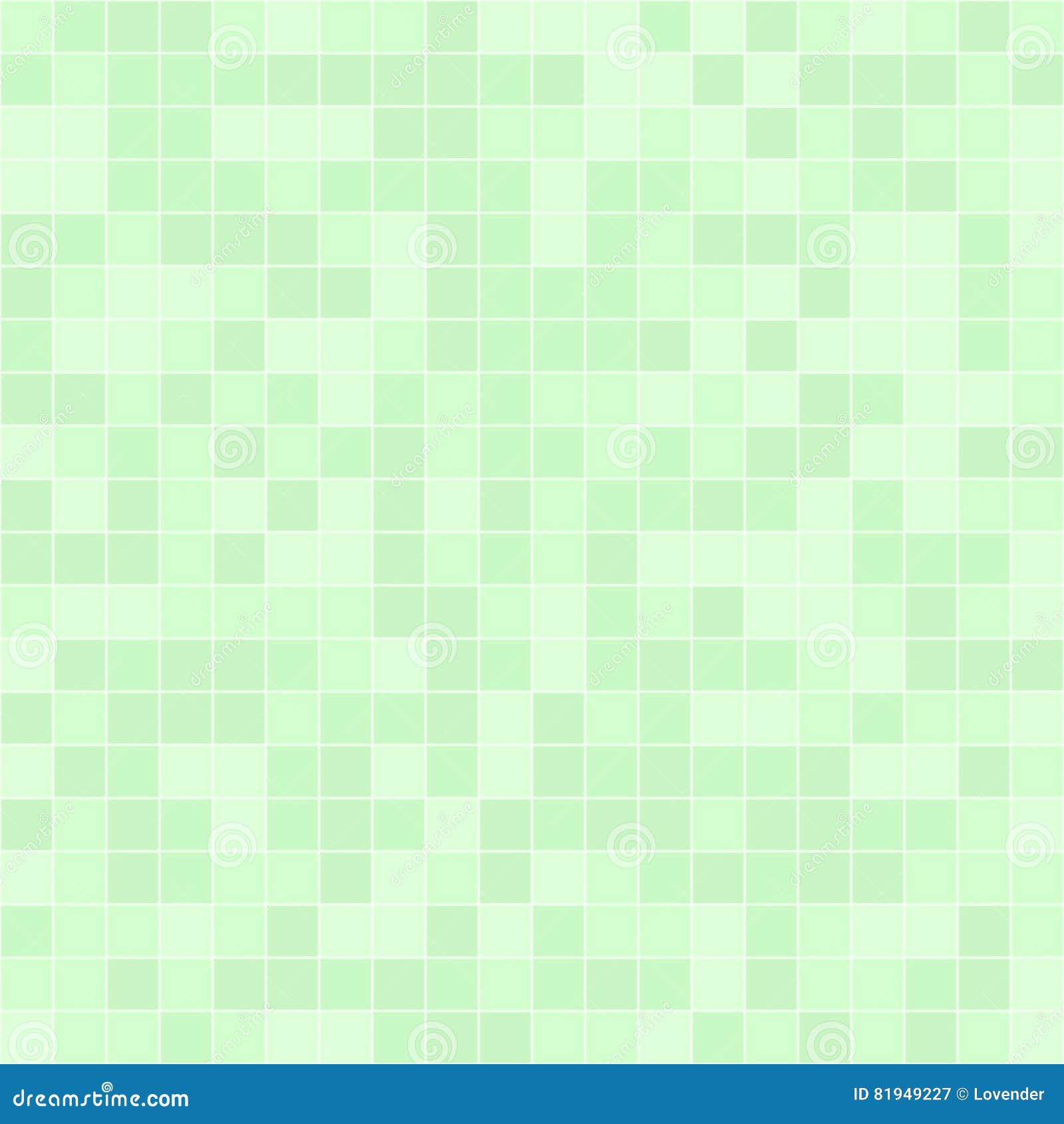 Green Square Pattern. Seamless Vector Stock Vector - Illustration of ...