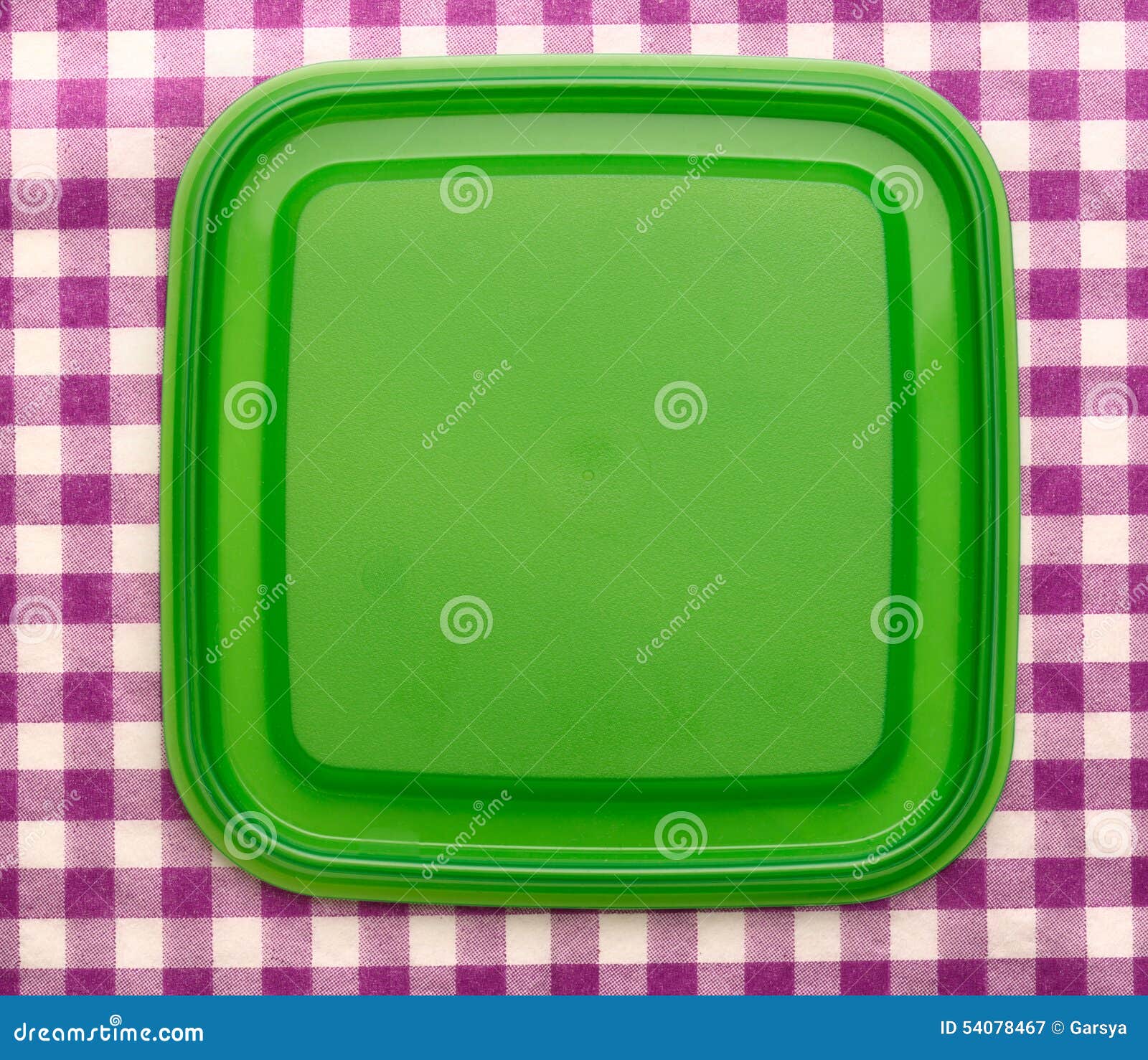 Green square plastic cover stock image. Image of lila - 54078467