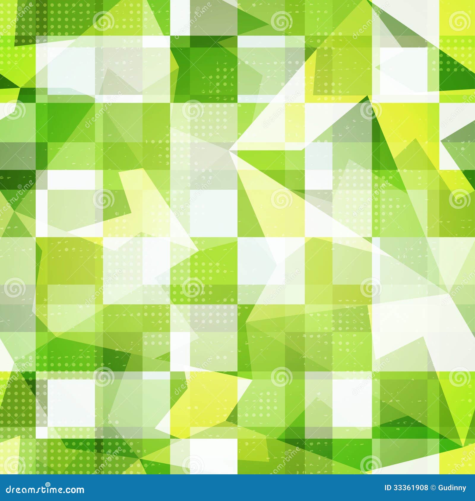 Green Squares Seamless Pattern Stock Vector - Illustration of creative ...