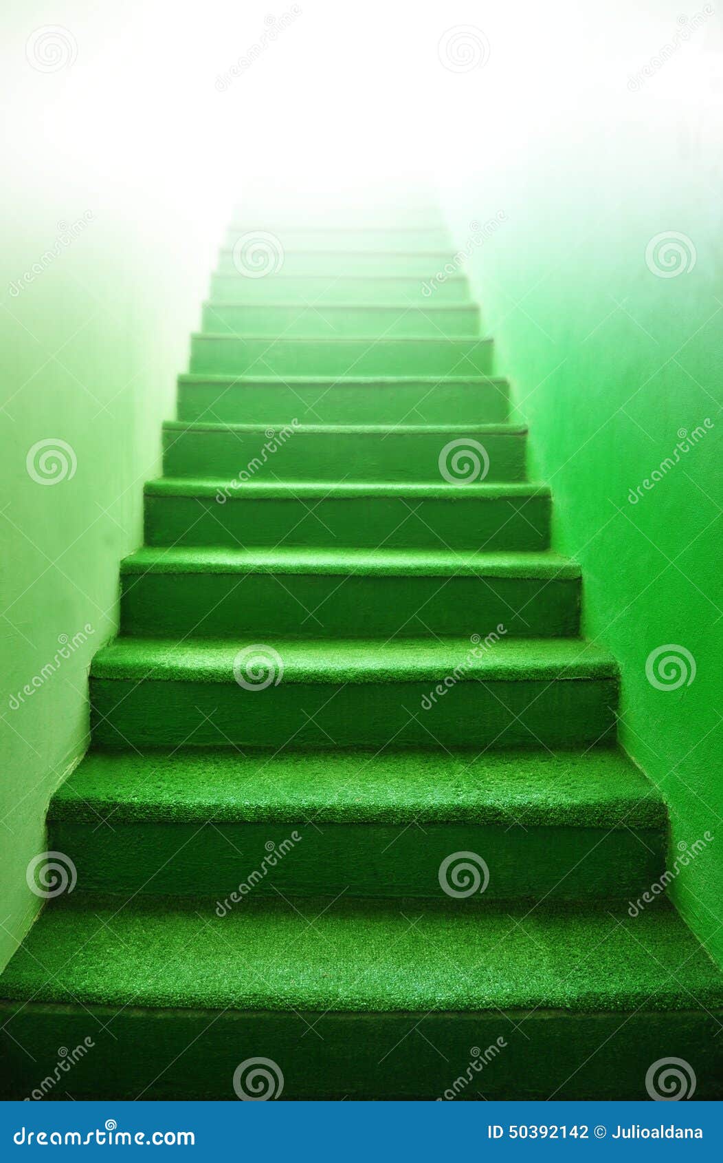 Green Stairs - Indoor Green Carpet Step Stock Photo - Image of building ...