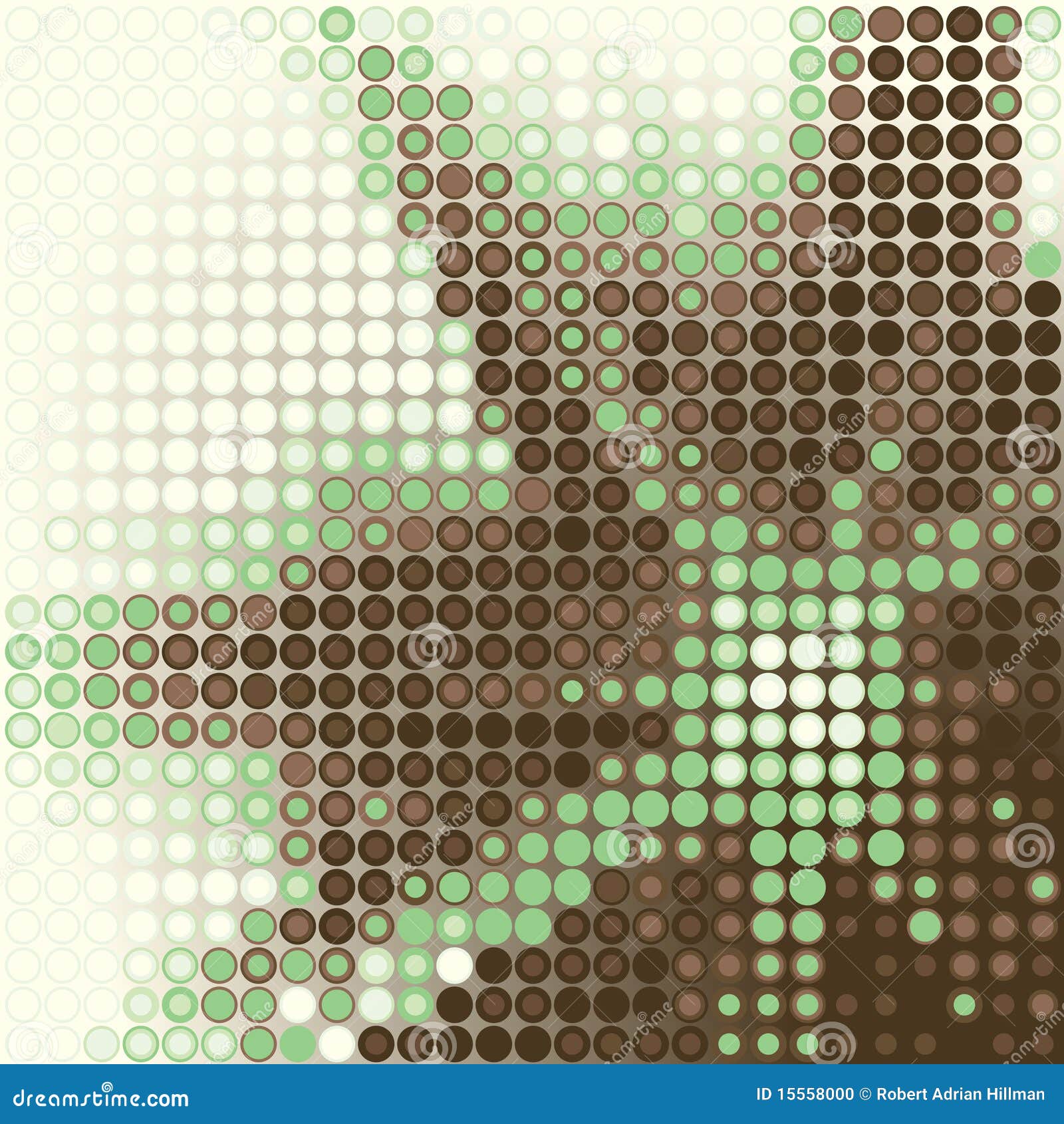 Green star stock vector. Illustration of spots, brown - 15558000