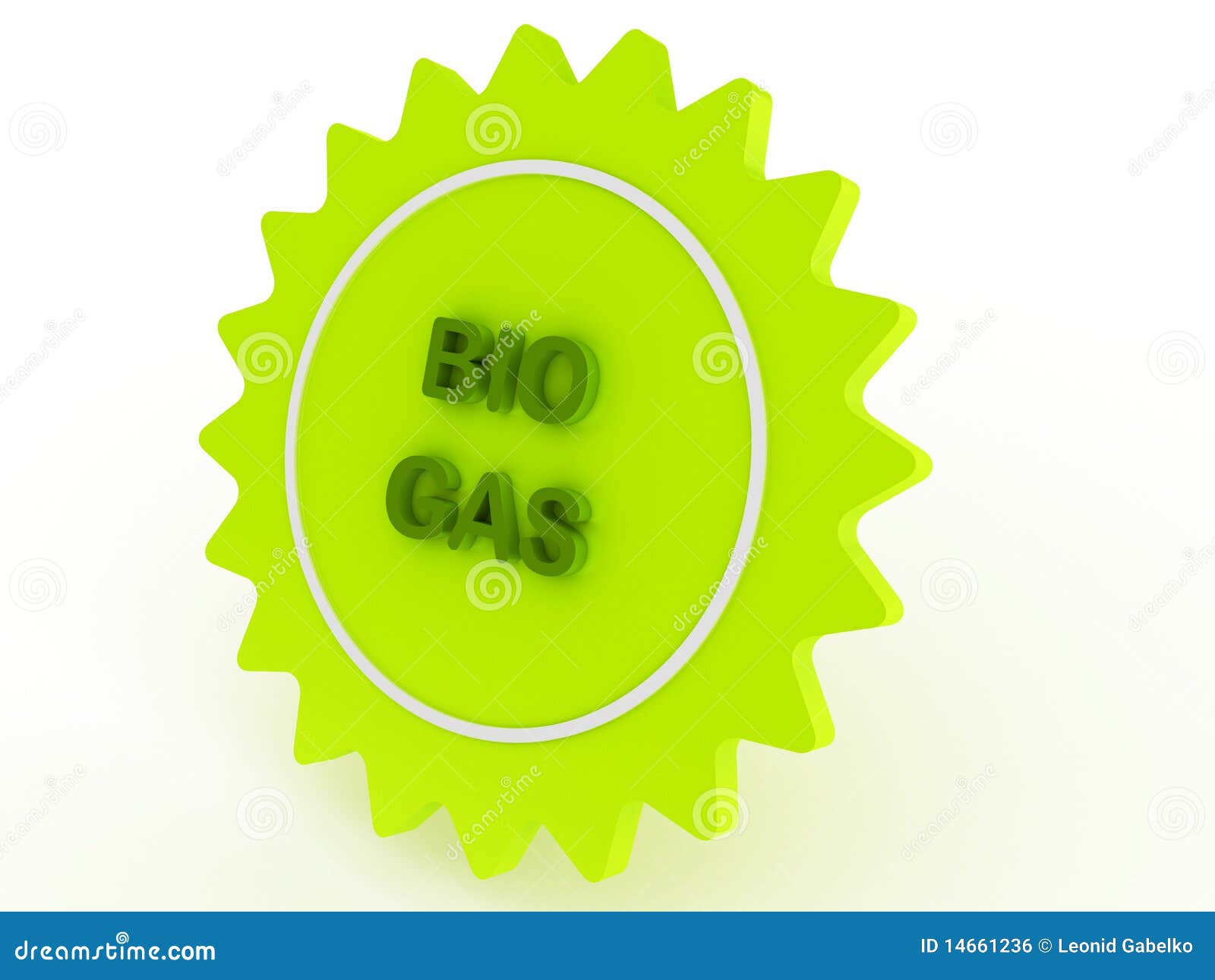 Green star bio gas stock illustration. Illustration of hybrid - 14661236