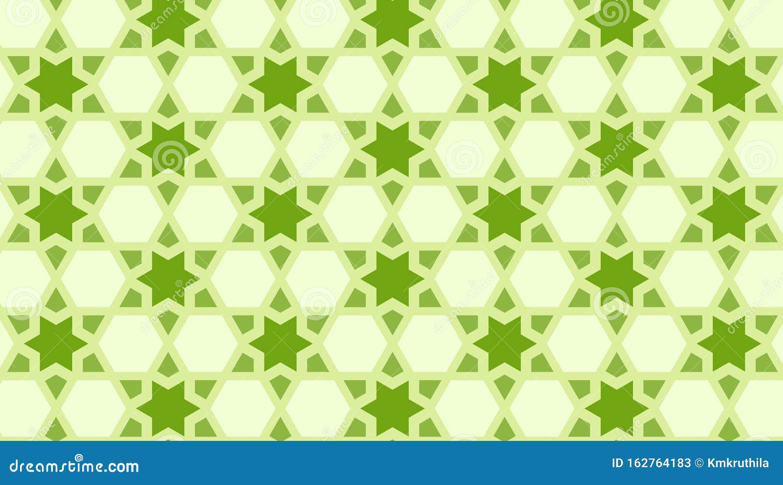 Green Star Pattern Background Vector Art Stock Vector - Illustration of ...