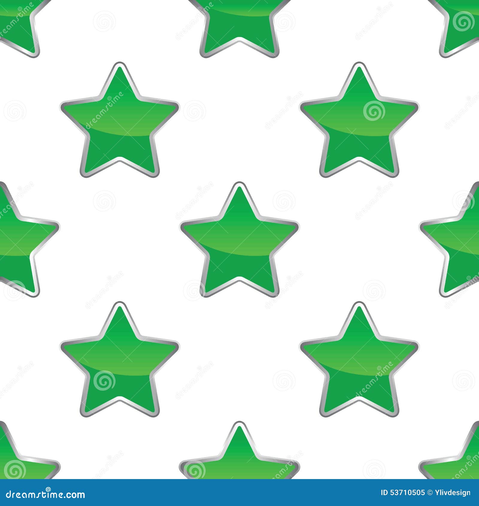 Green star pattern stock vector. Illustration of simple - 53710505