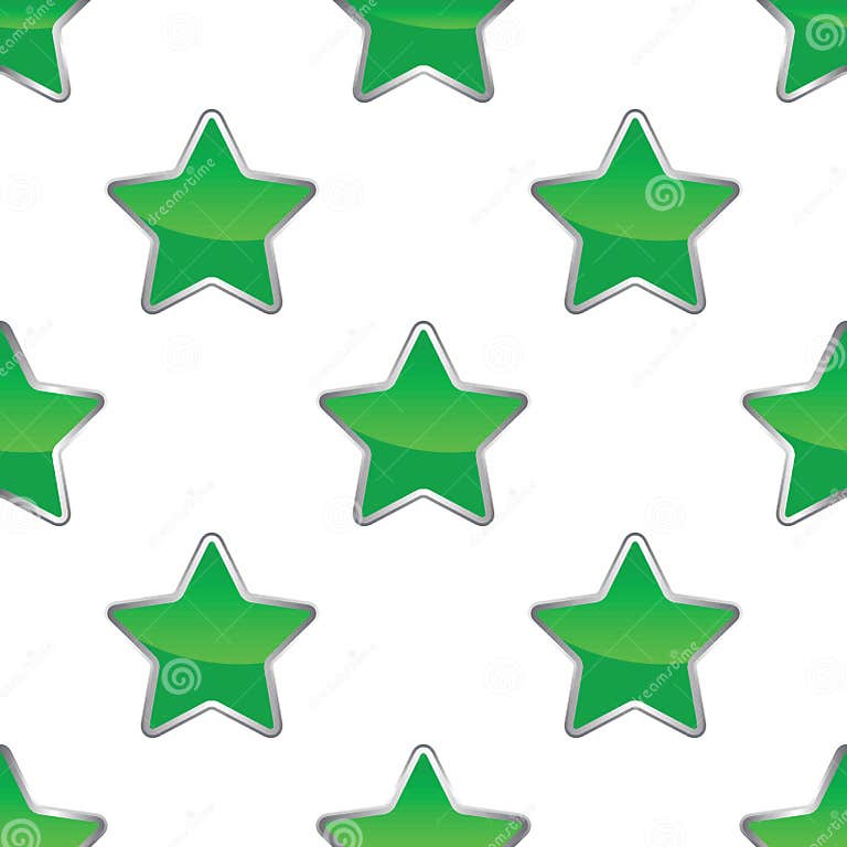 Green star pattern stock vector. Illustration of simple - 53710505