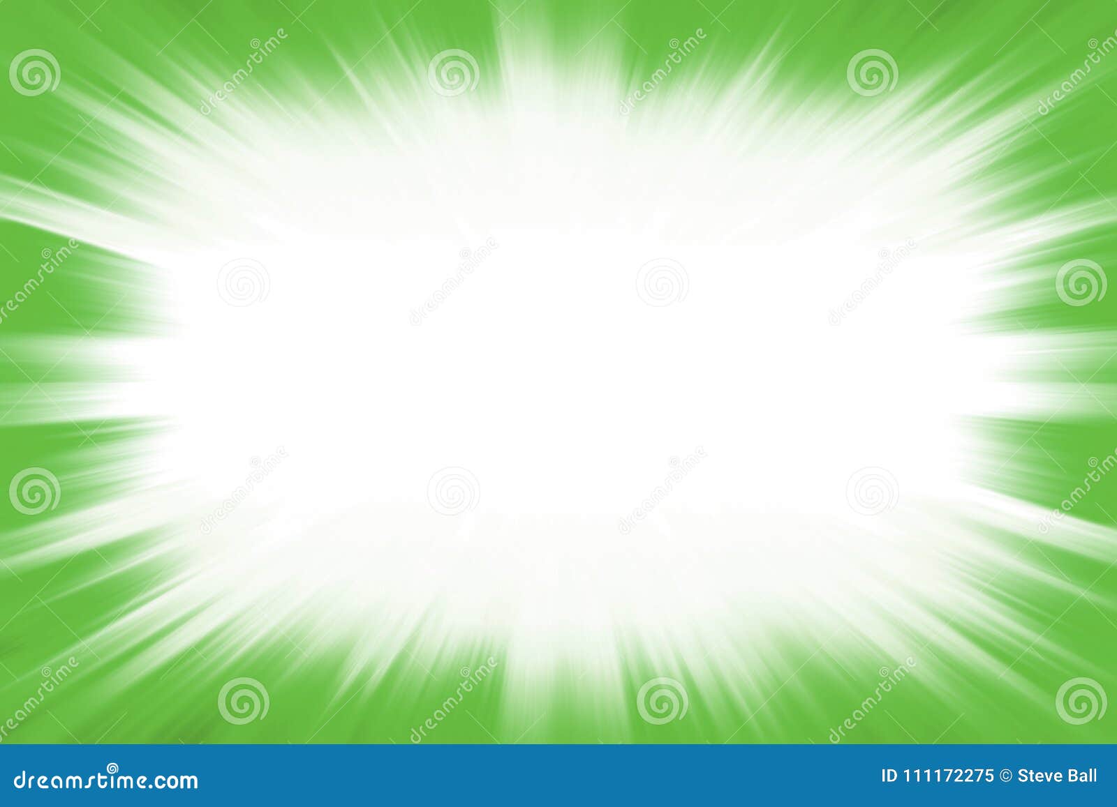 Green Starburst Explosion Border Stock Illustration - Illustration of ...