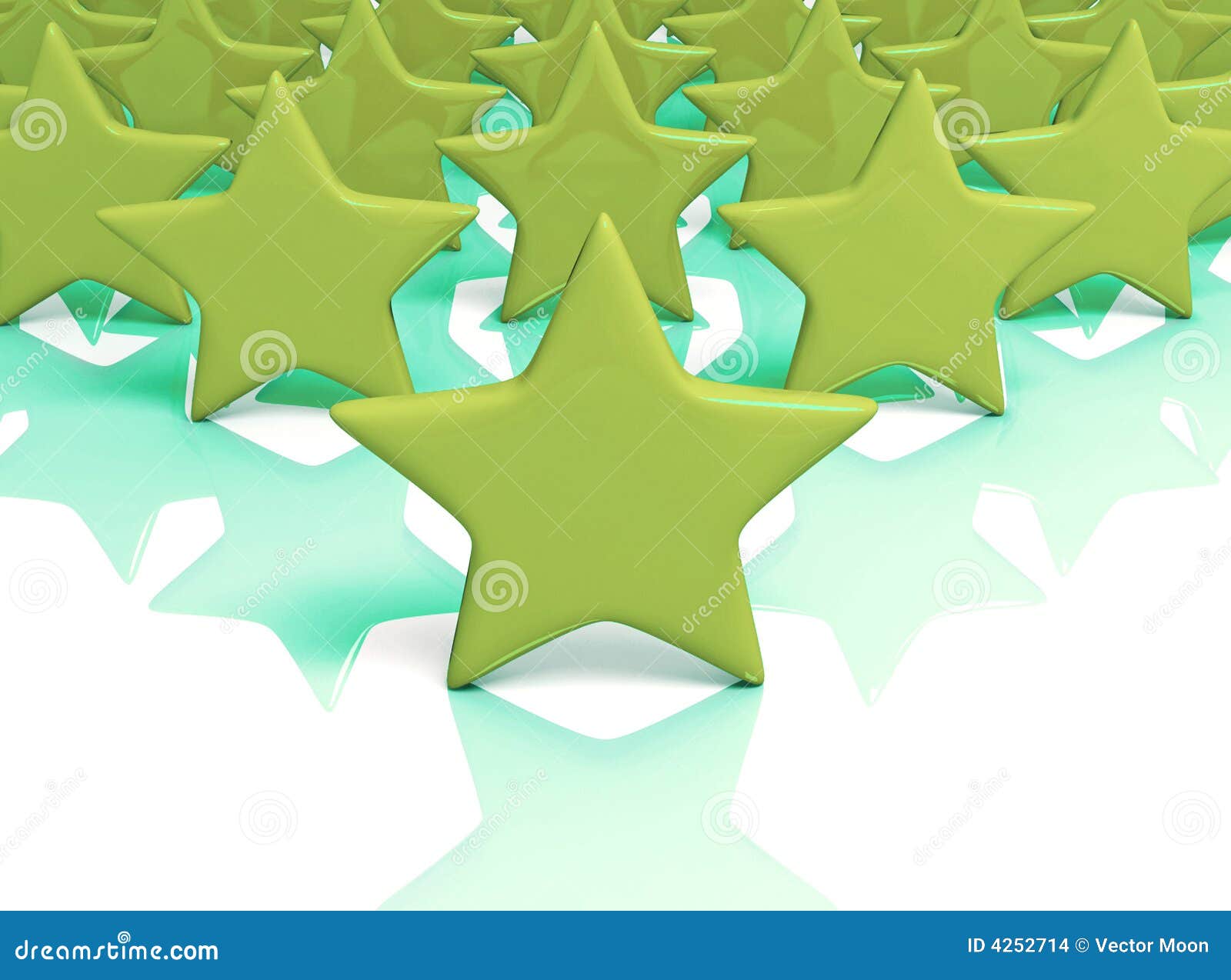 Green stars massive stock illustration. Illustration of icon - 4252714