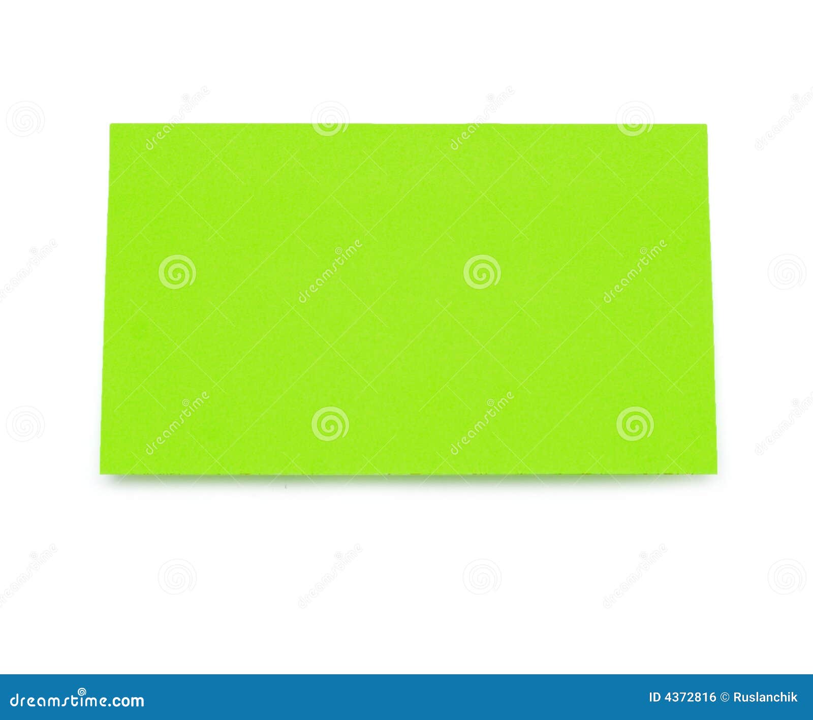 Green sticky note stock photo. Image of sticky, element - 4372816