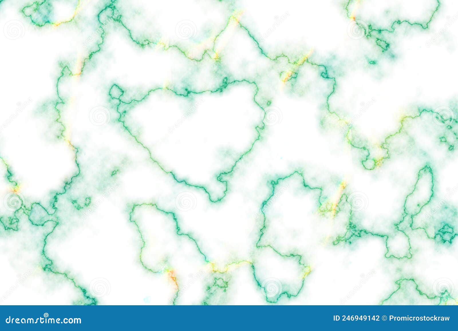 Green String Design on White Marble Texture Stock Illustration ...