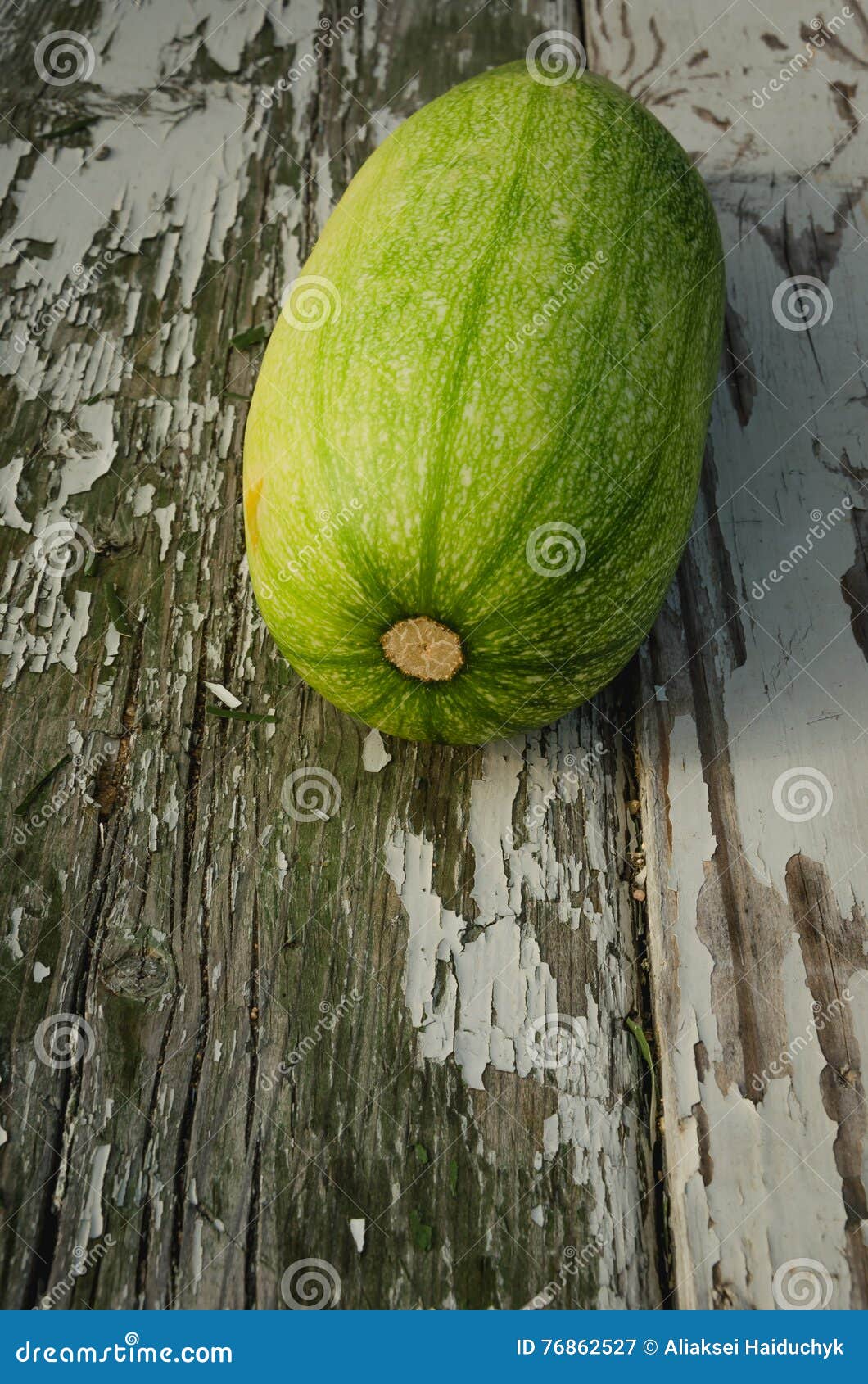 Green Striped Vegetable Marrow Stock Image - Image of food, vegetable ...