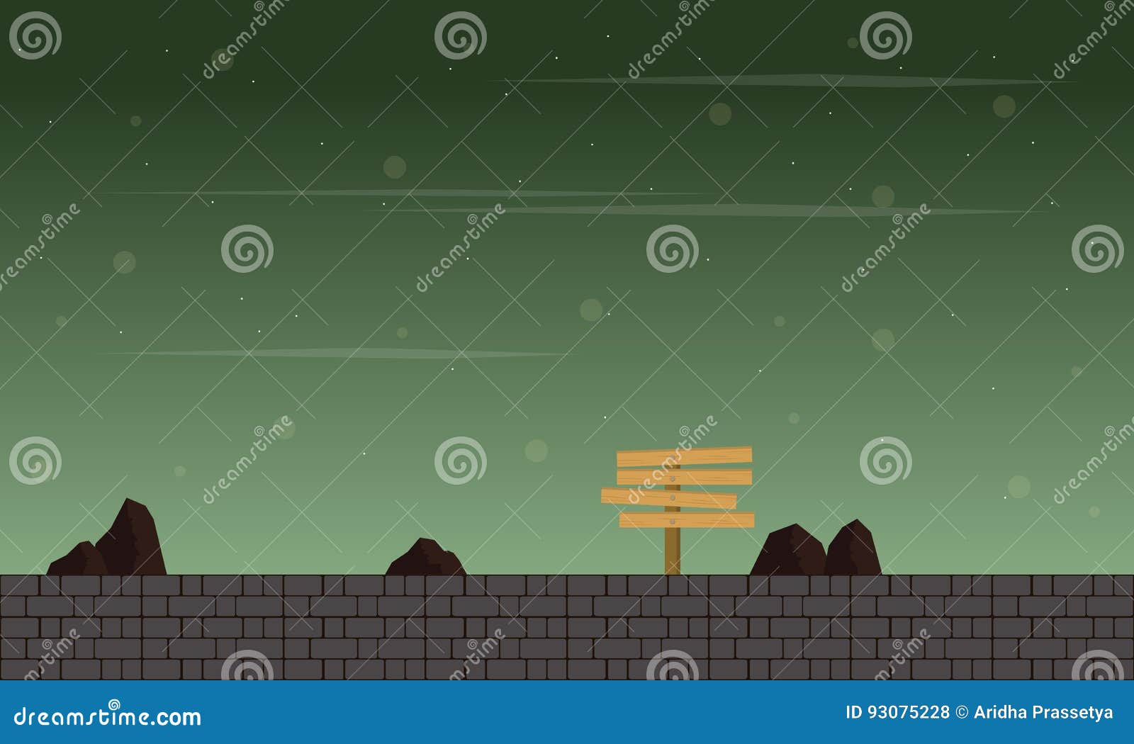 Green Style Game Background Collection Stock Vector - Illustration of ...