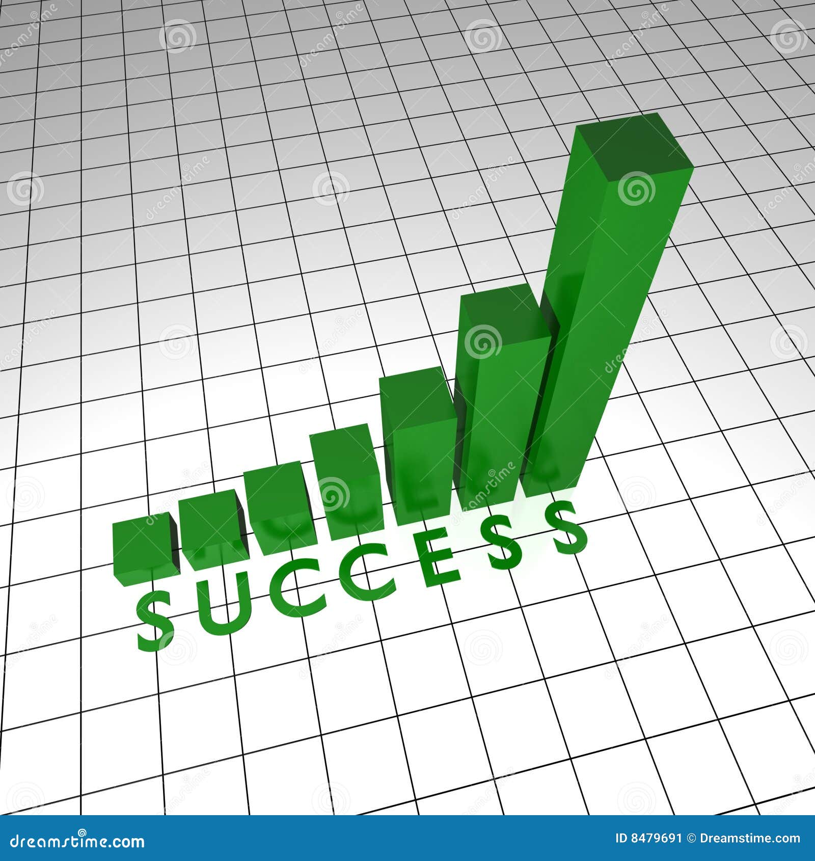 Green success graph stock illustration. Illustration of financial - 8479691