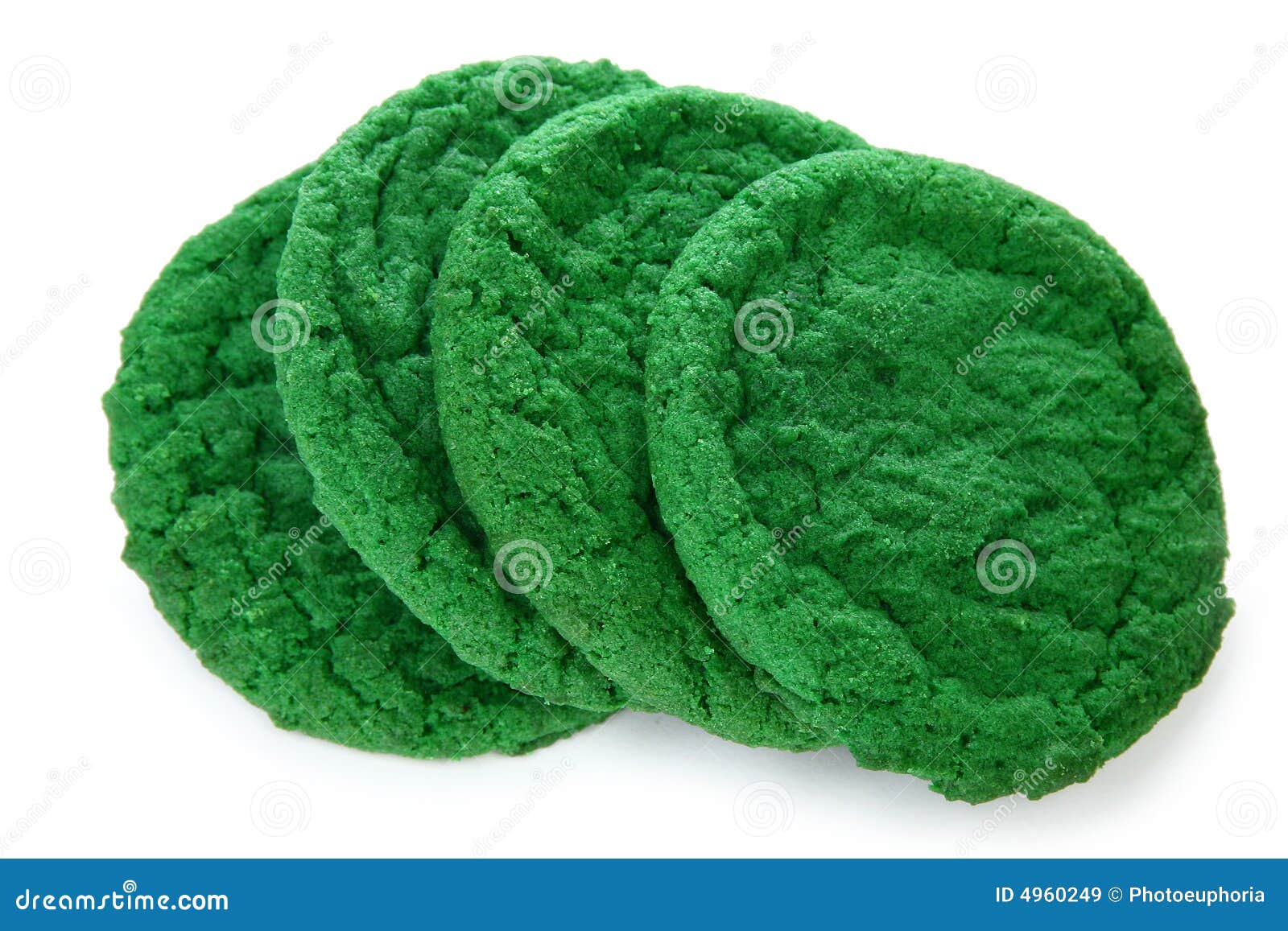 Green Sugar Cookie stock image. Image of tasty, sweets - 4960249