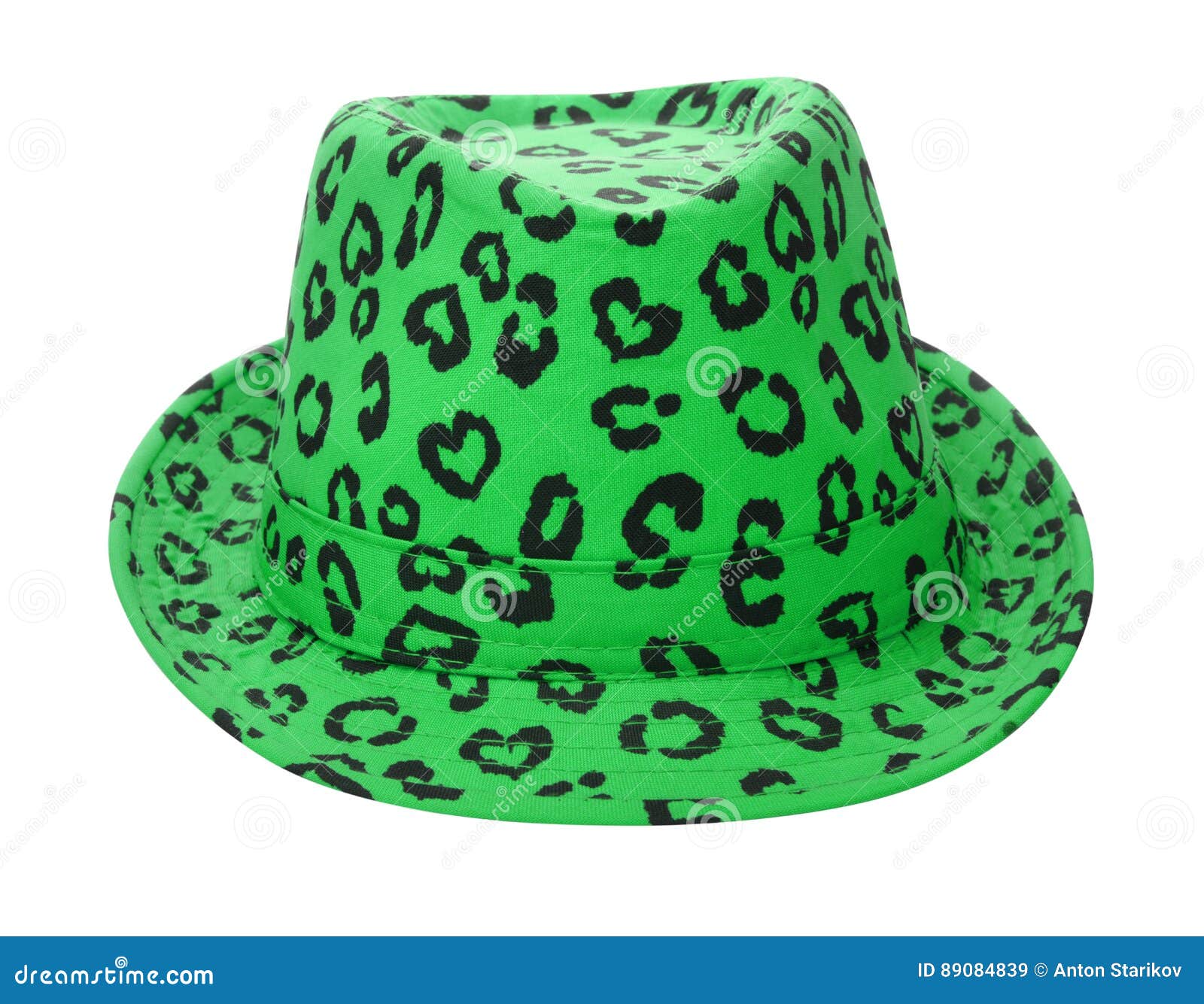 Green summer textile hat stock image. Image of beautiful - 89084839